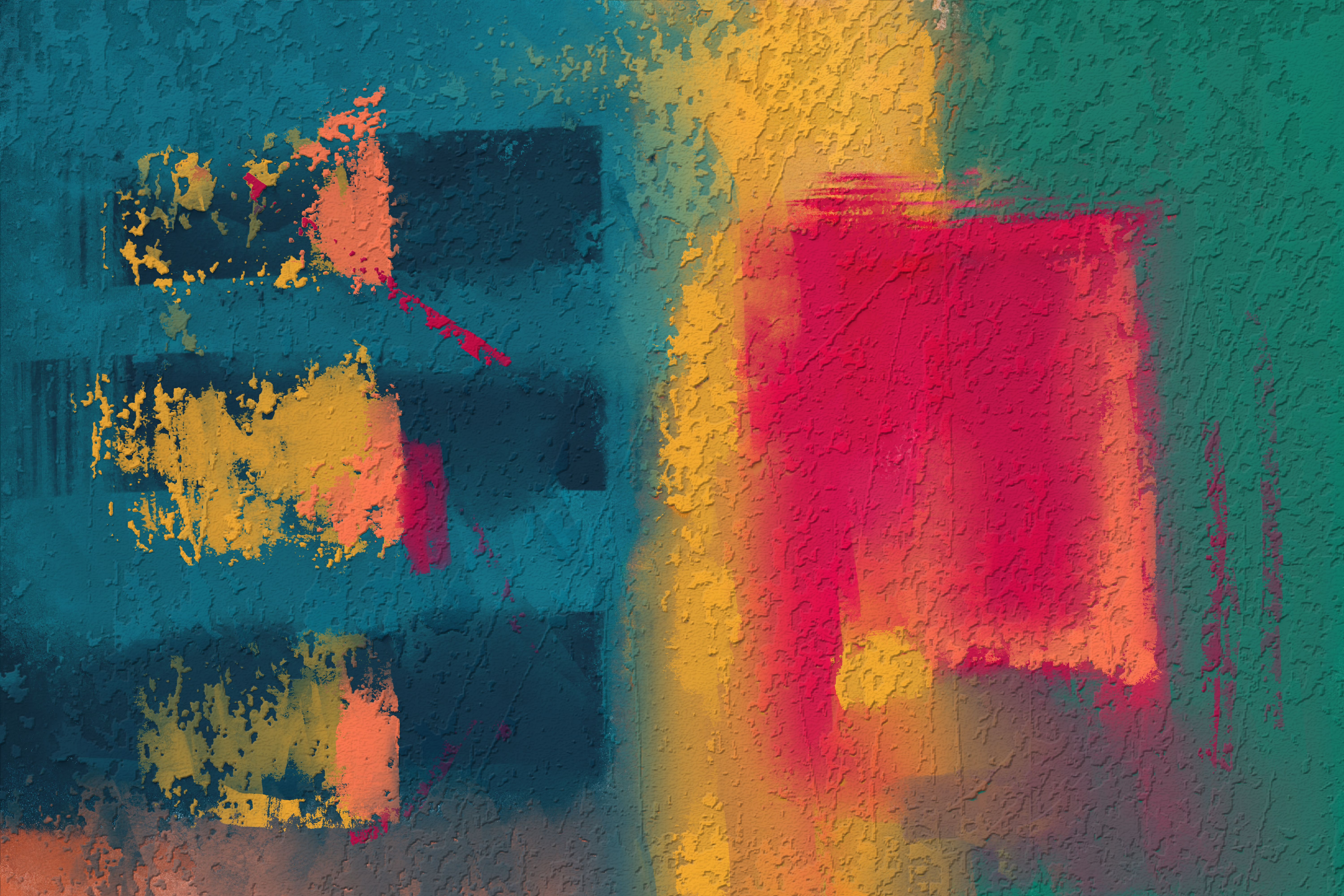 Decorative Abstract Mural · Free Stock Photo