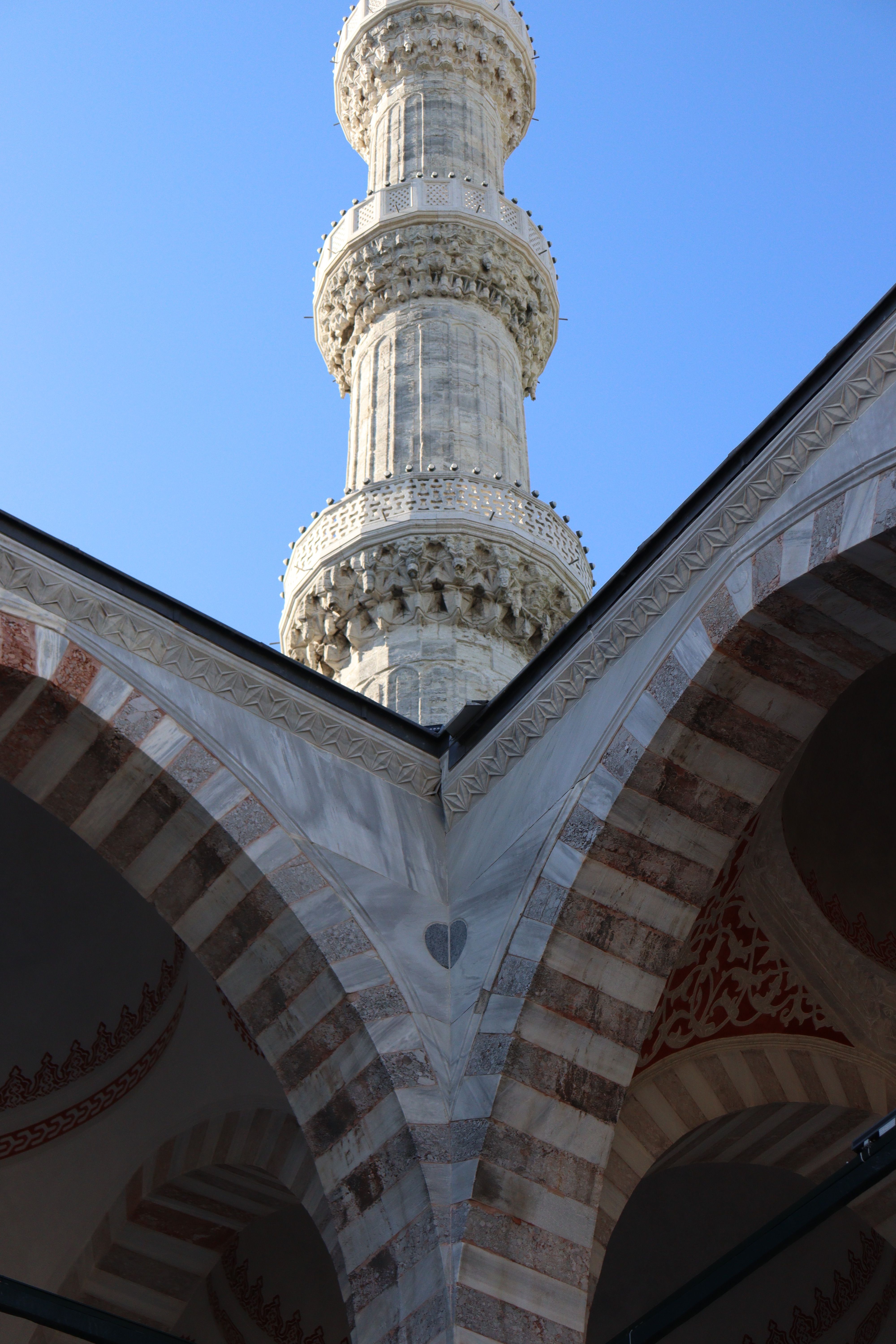 Minaret and Corner of Mosque in Turkey · Free Stock Photo
