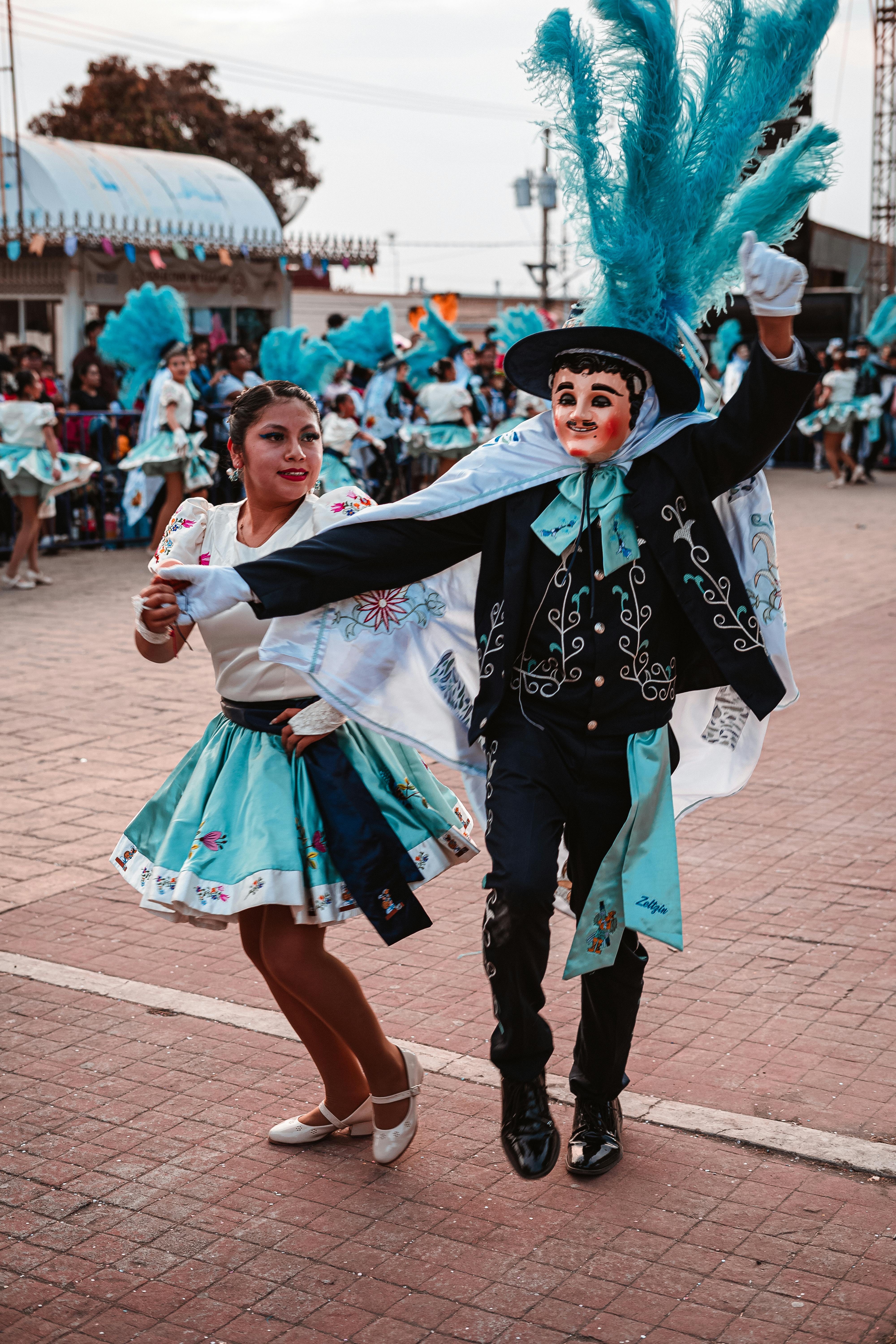People on Street Parade in Mexico · Free Stock Photo