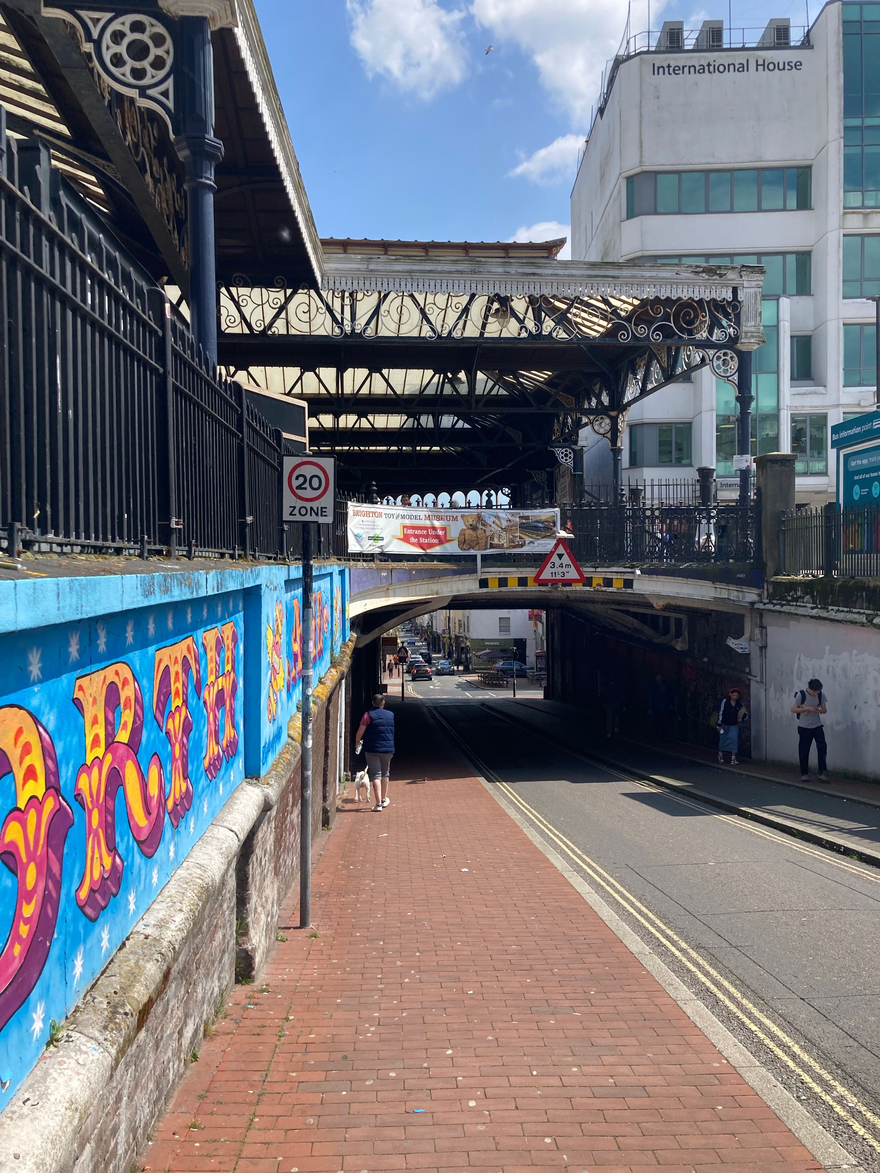 Road under Railway Station · Free Stock Photo