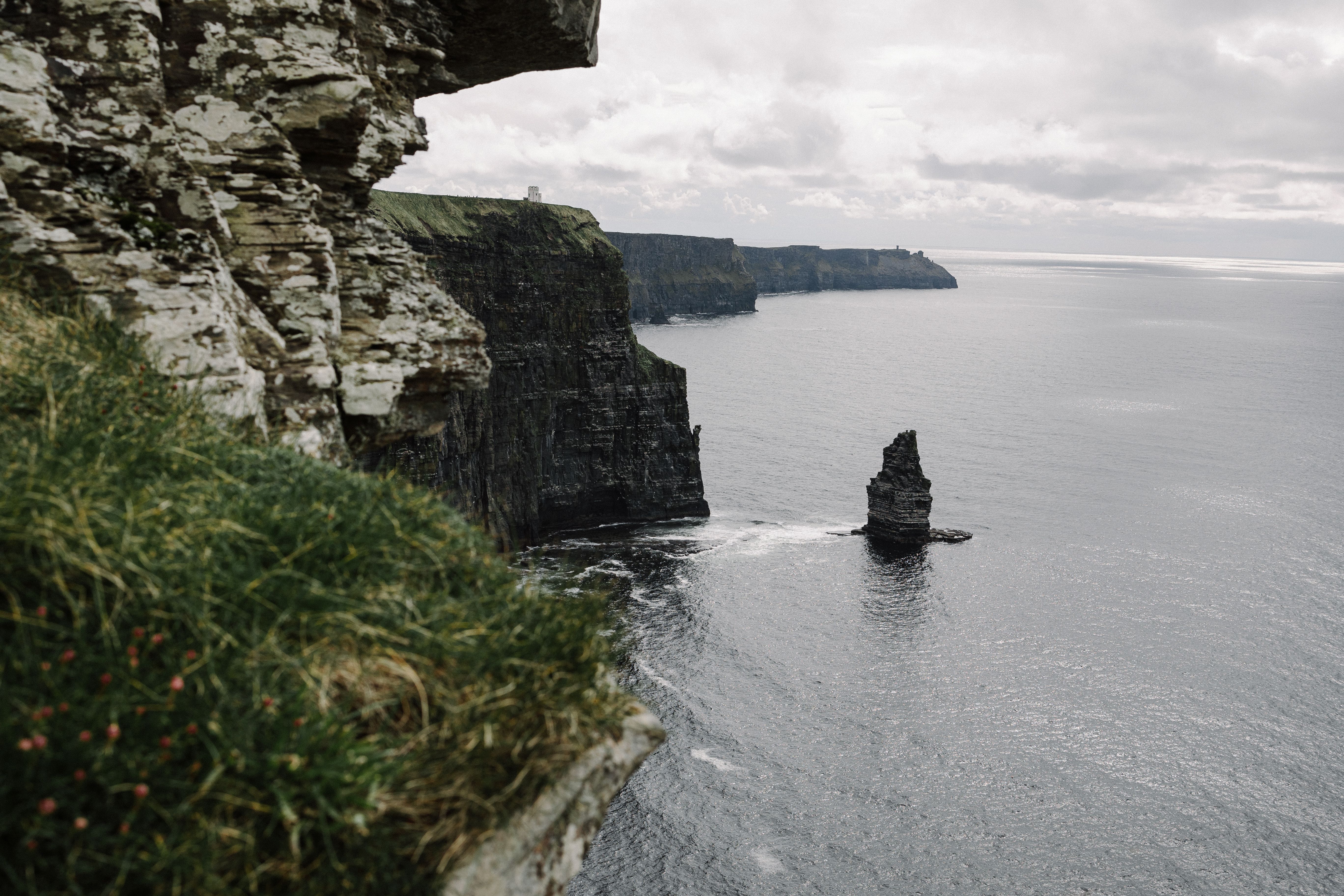 Rocky Cliffs by the Shore · Free Stock Photo
