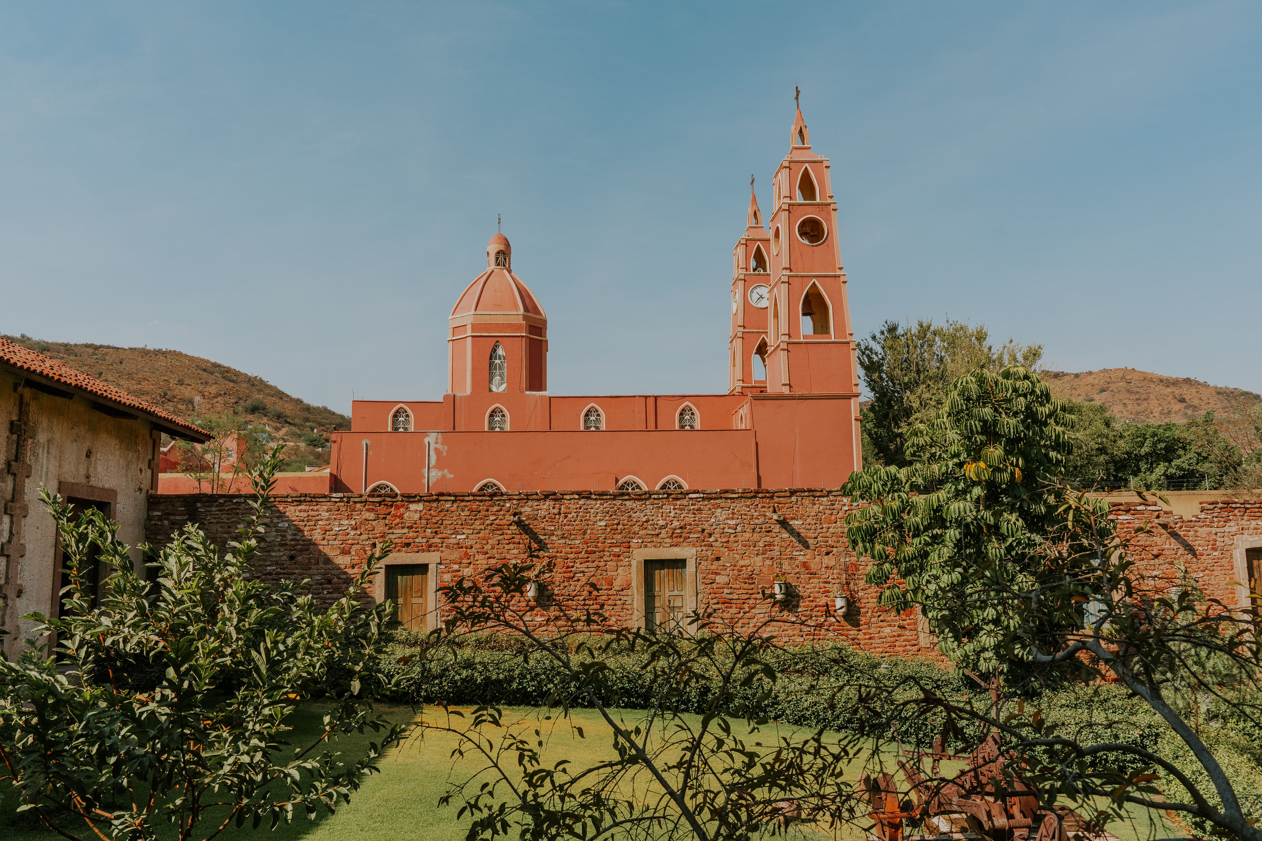 Brick Church in Colombia · Free Stock Photo