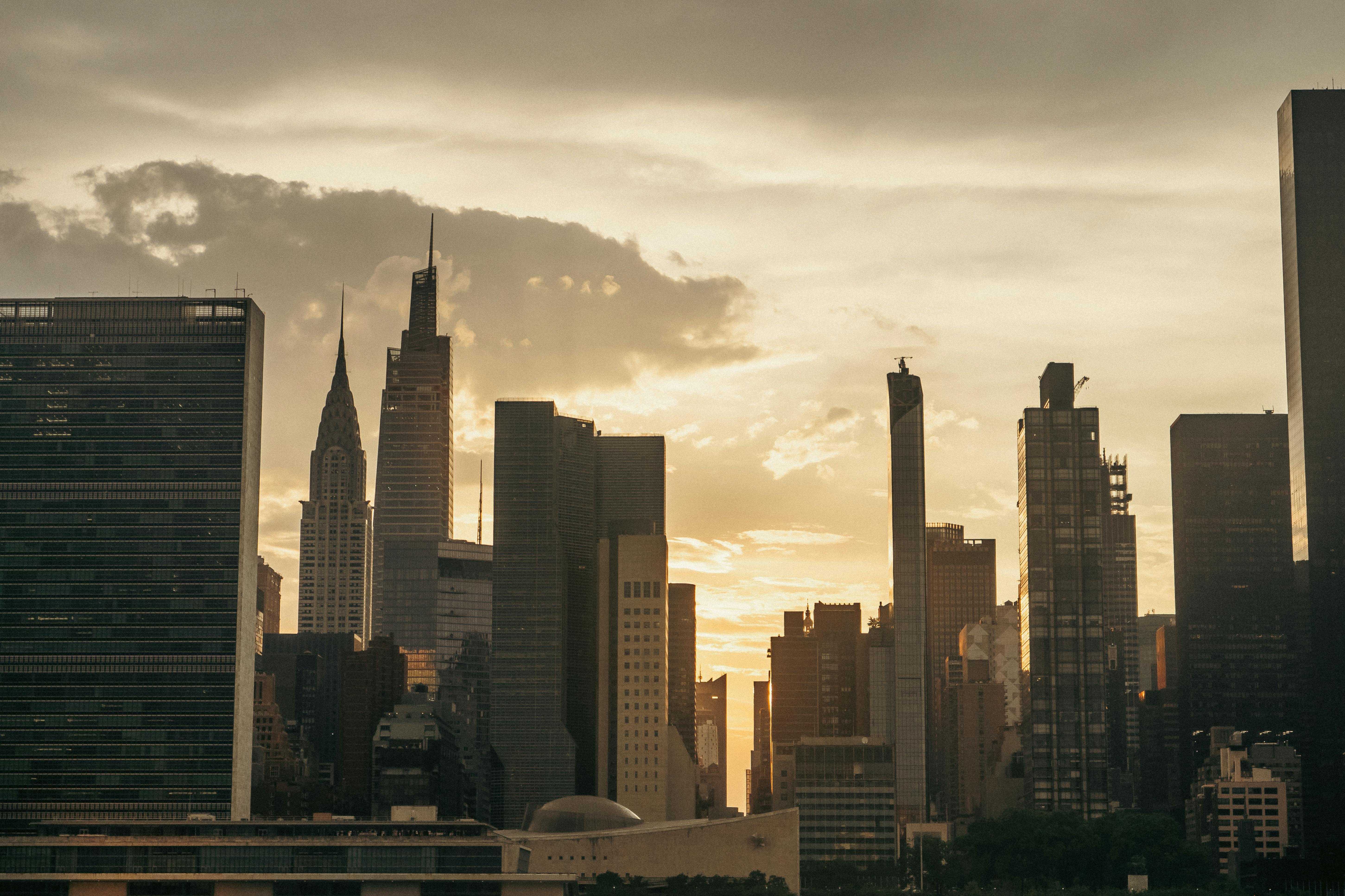 Foto de stock gratuita sobre alto, américa del norte, anochecer, arquitectura, arquitectura ...