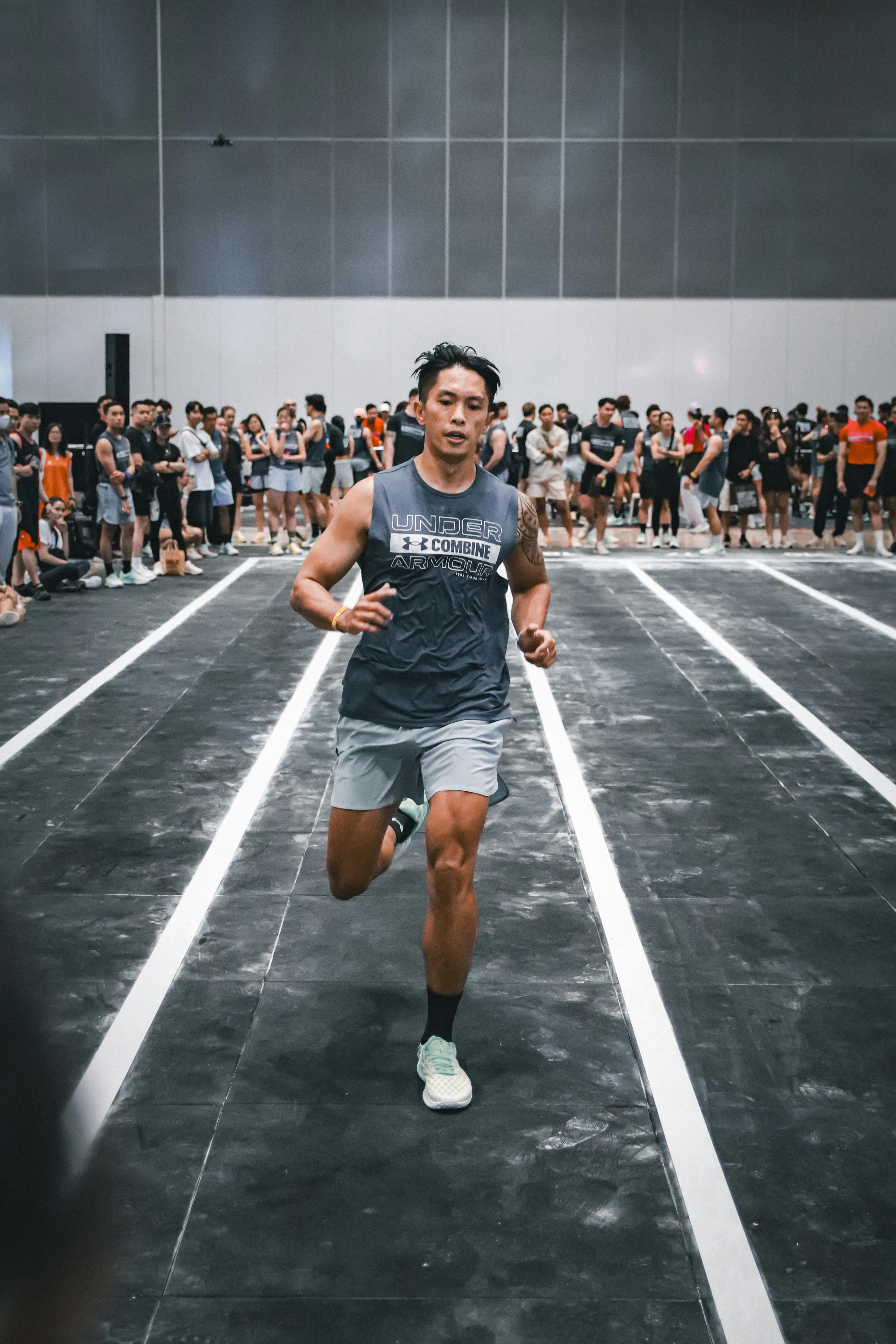 Person Running in the Hallway · Free Stock Photo