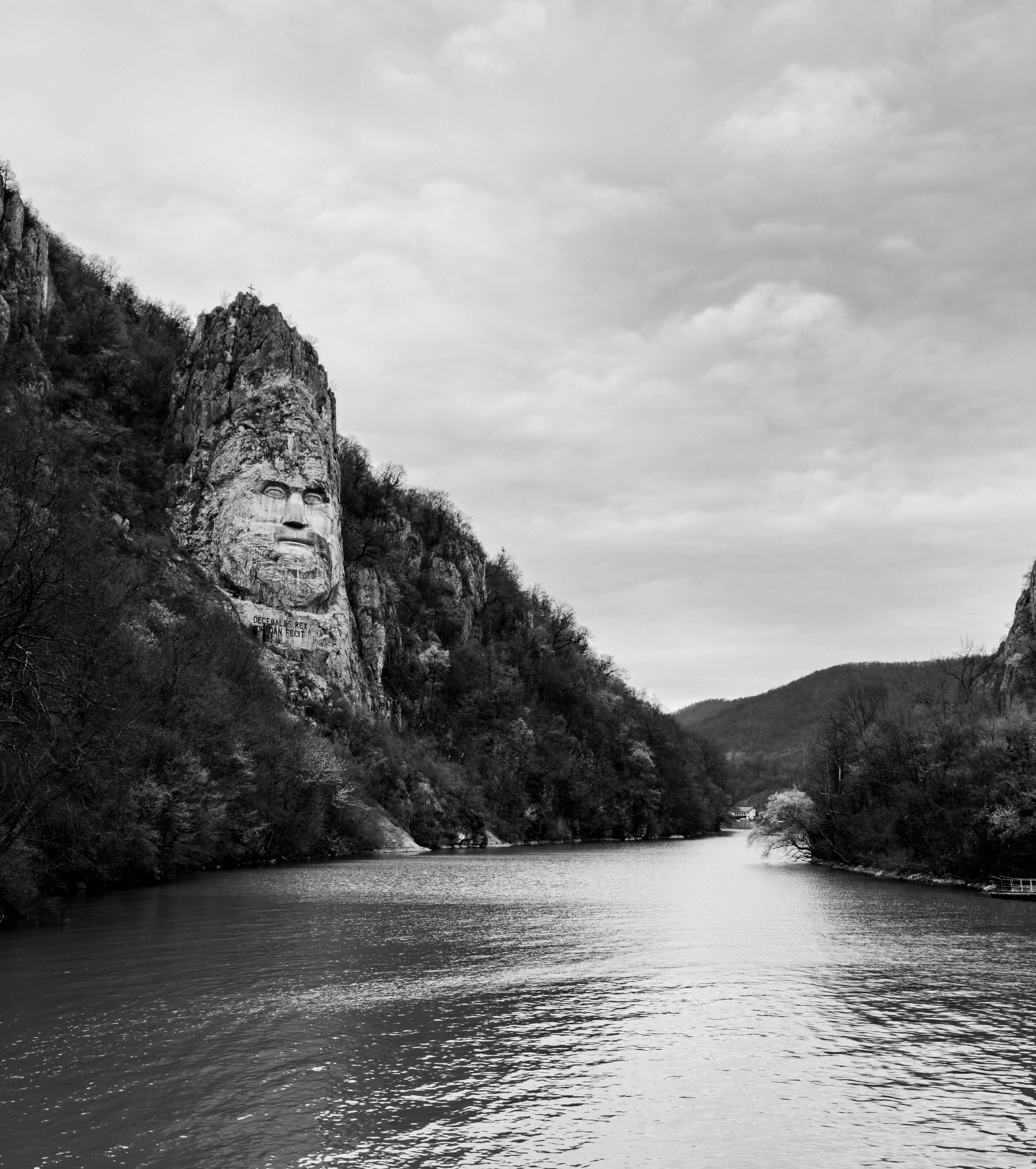 Rock Sculpture of Decebalus · Free Stock Photo