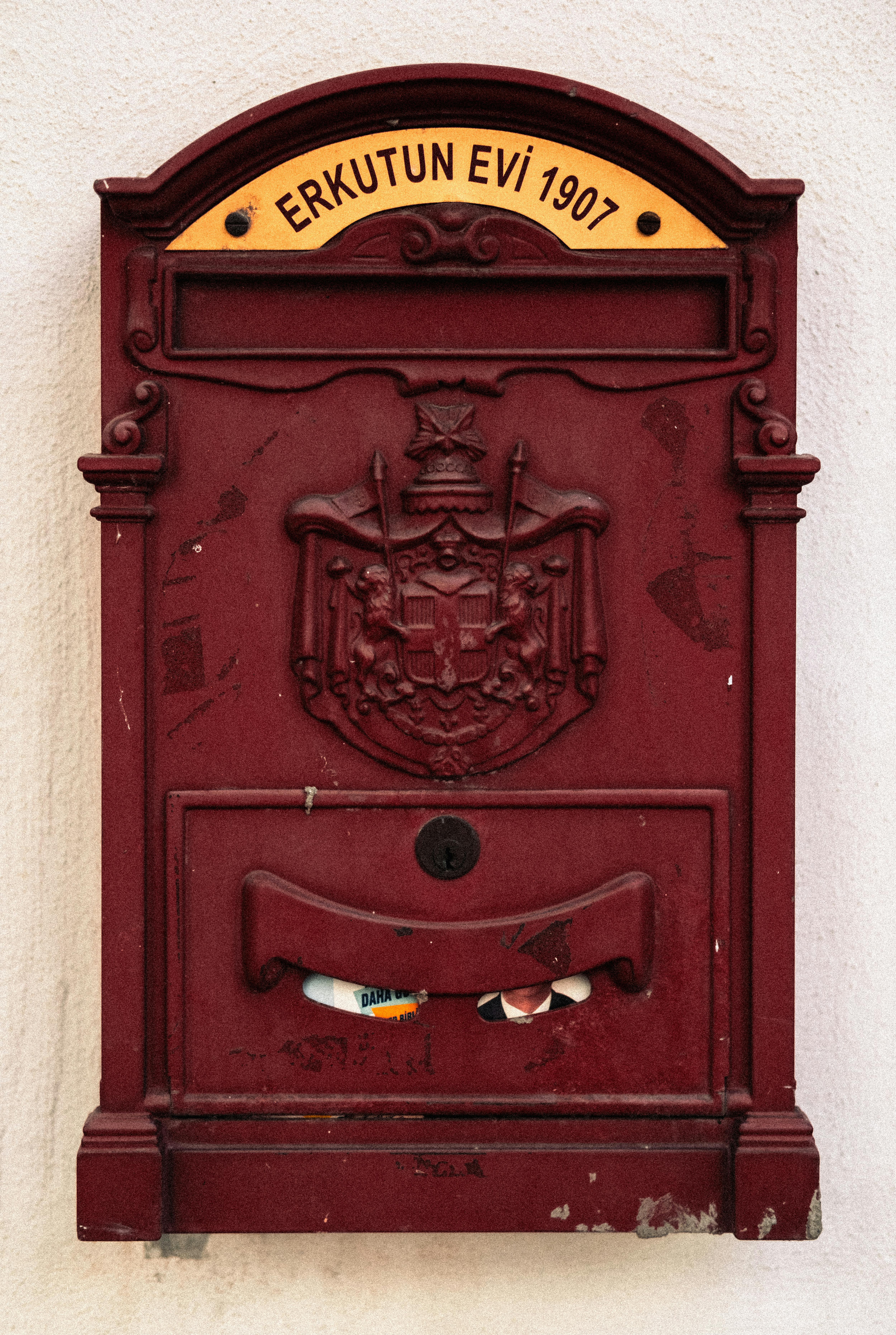 Ornate Retro Mailbox · Free Stock Photo