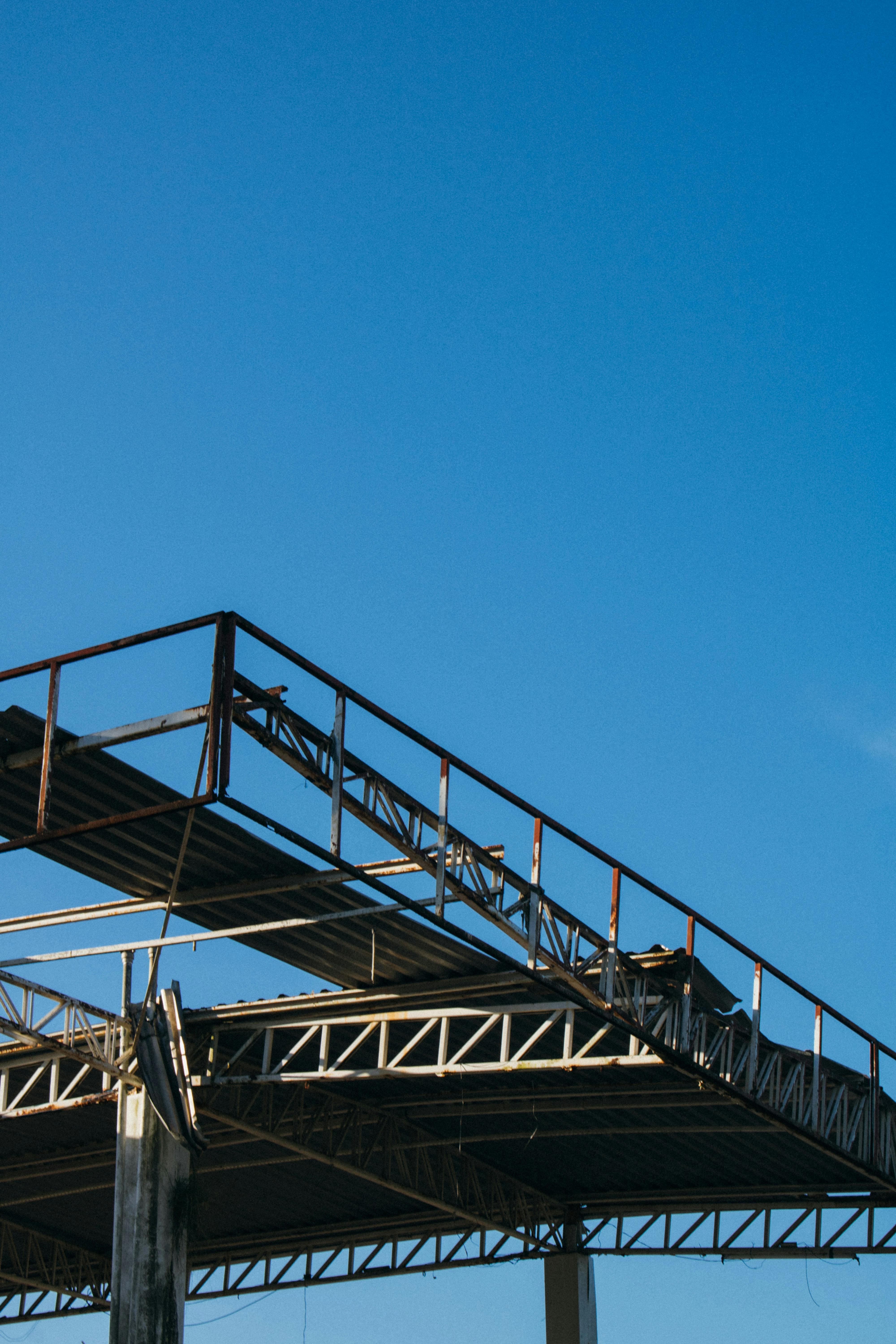 Grey Metal Platform · Free Stock Photo