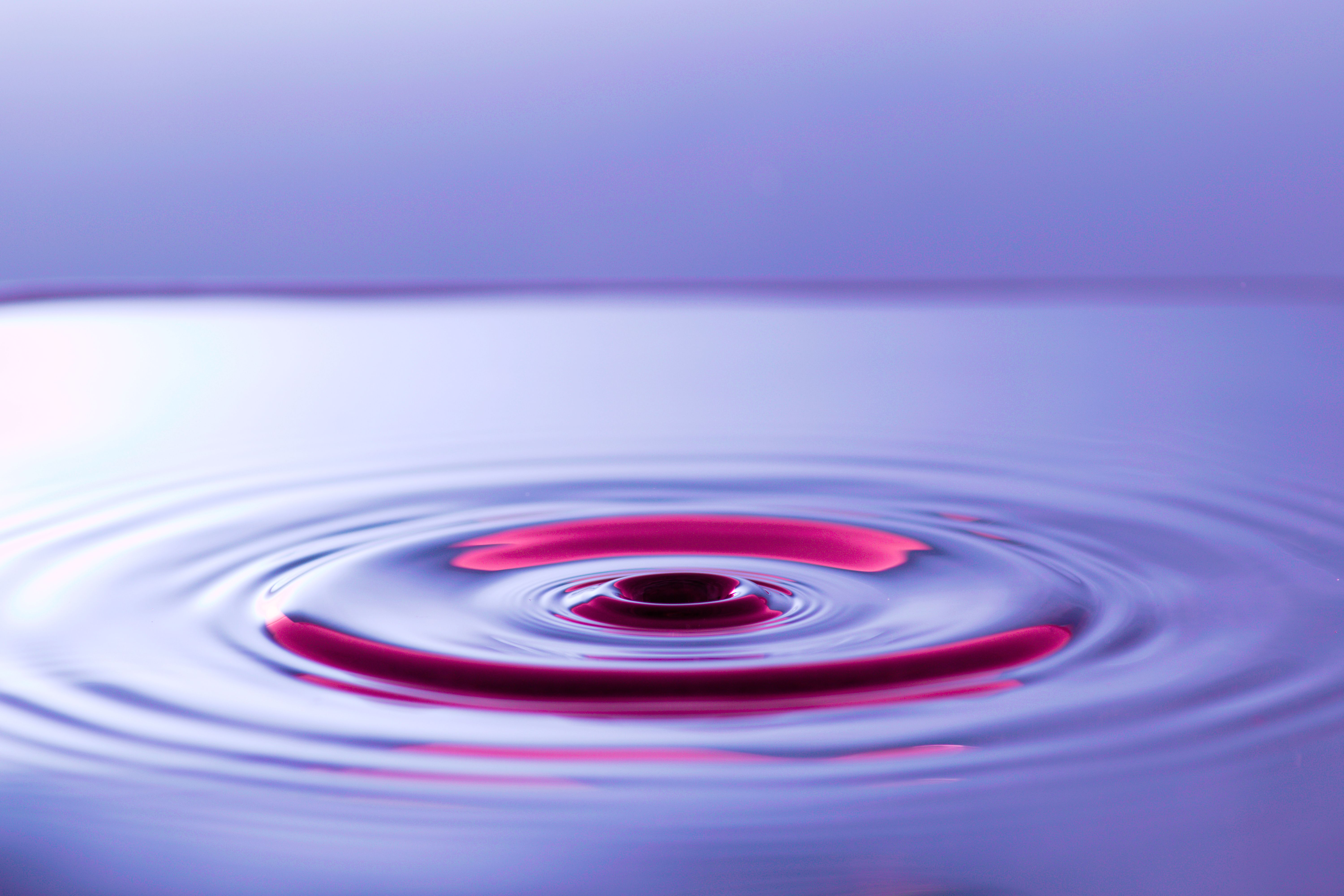 Ripples on Purple Liquid · Free Stock Photo