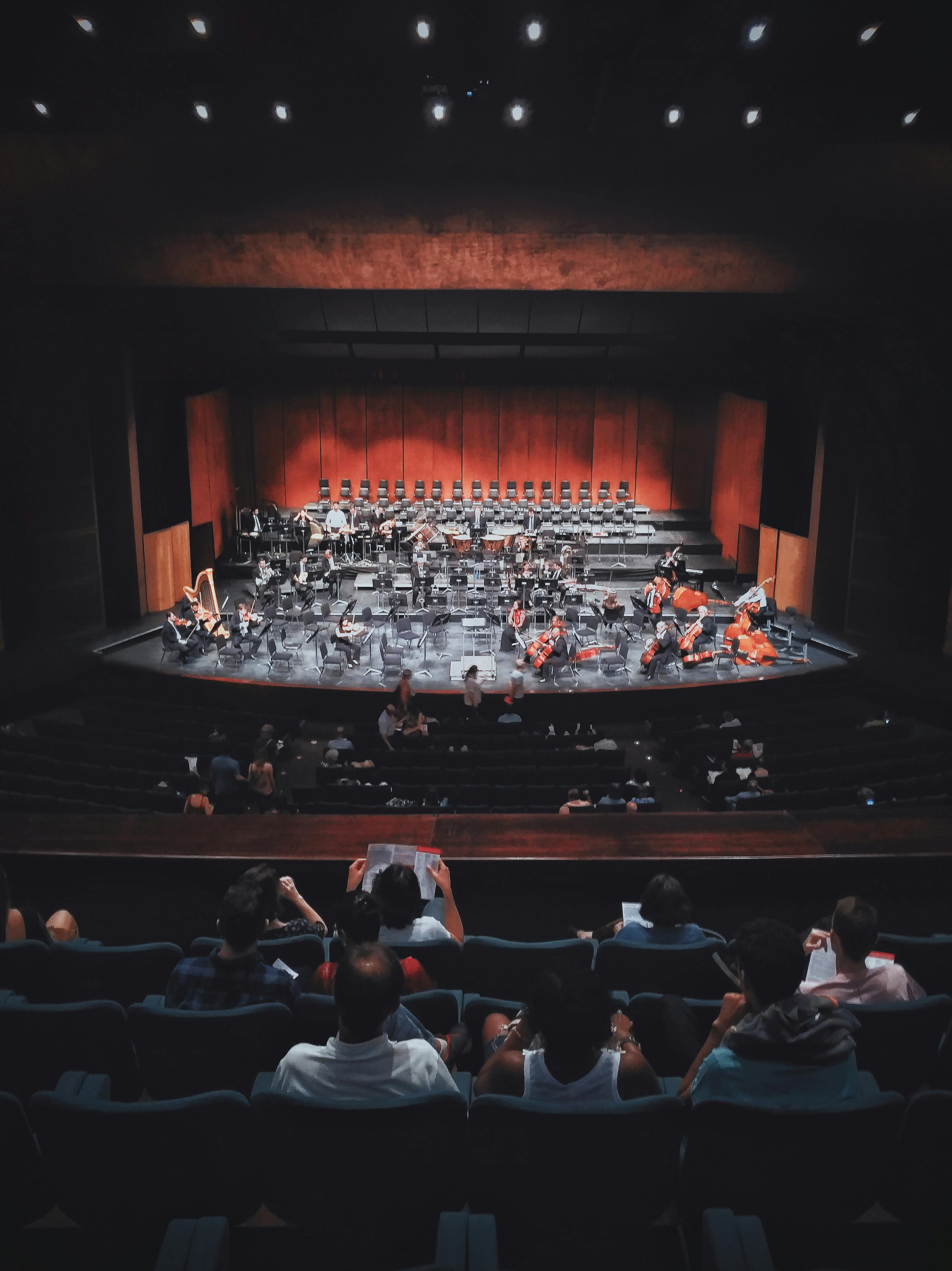 People Watching Play on Stage · Free Stock Photo