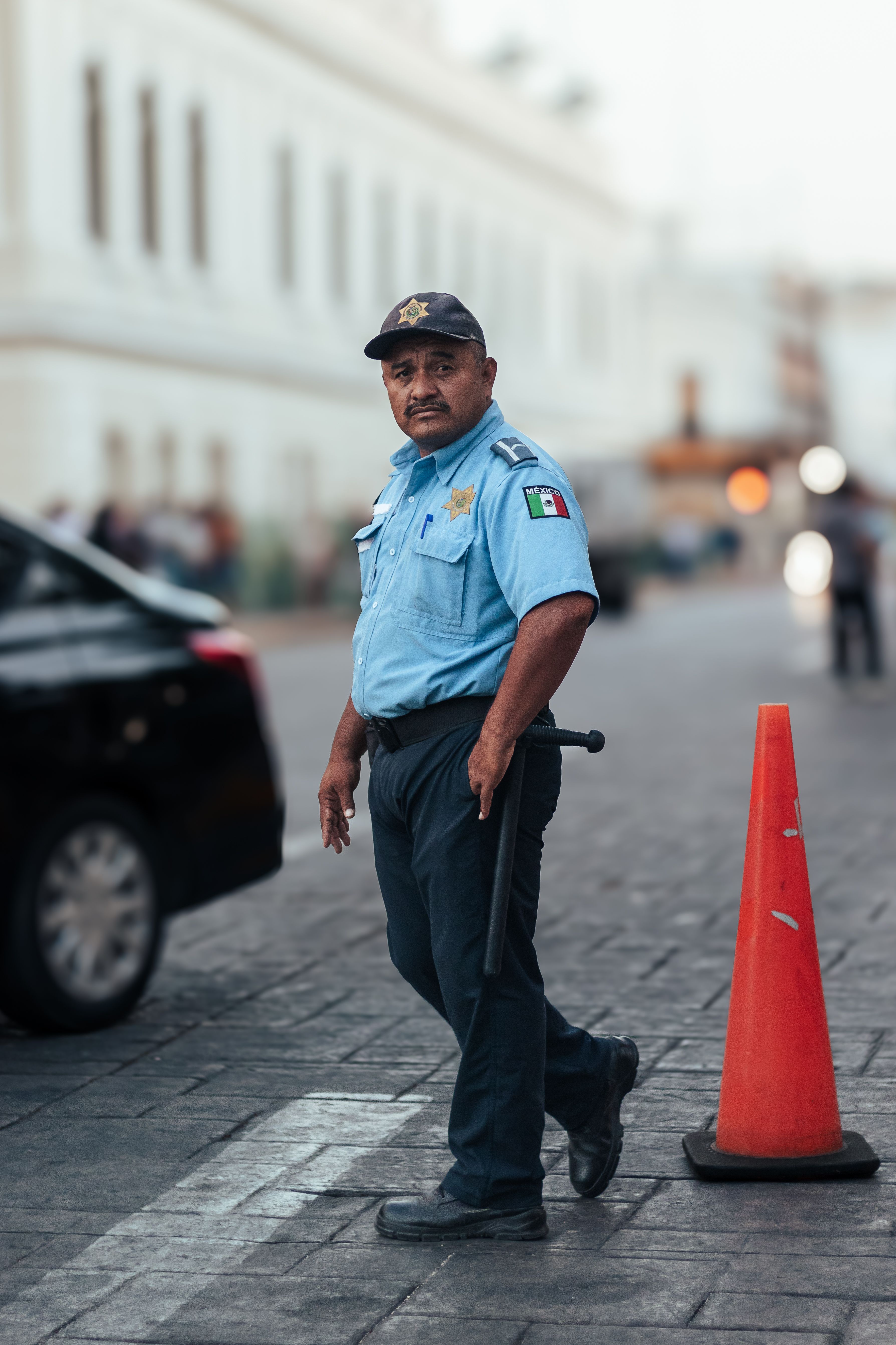 Police Officer on Street · Free Stock Photo