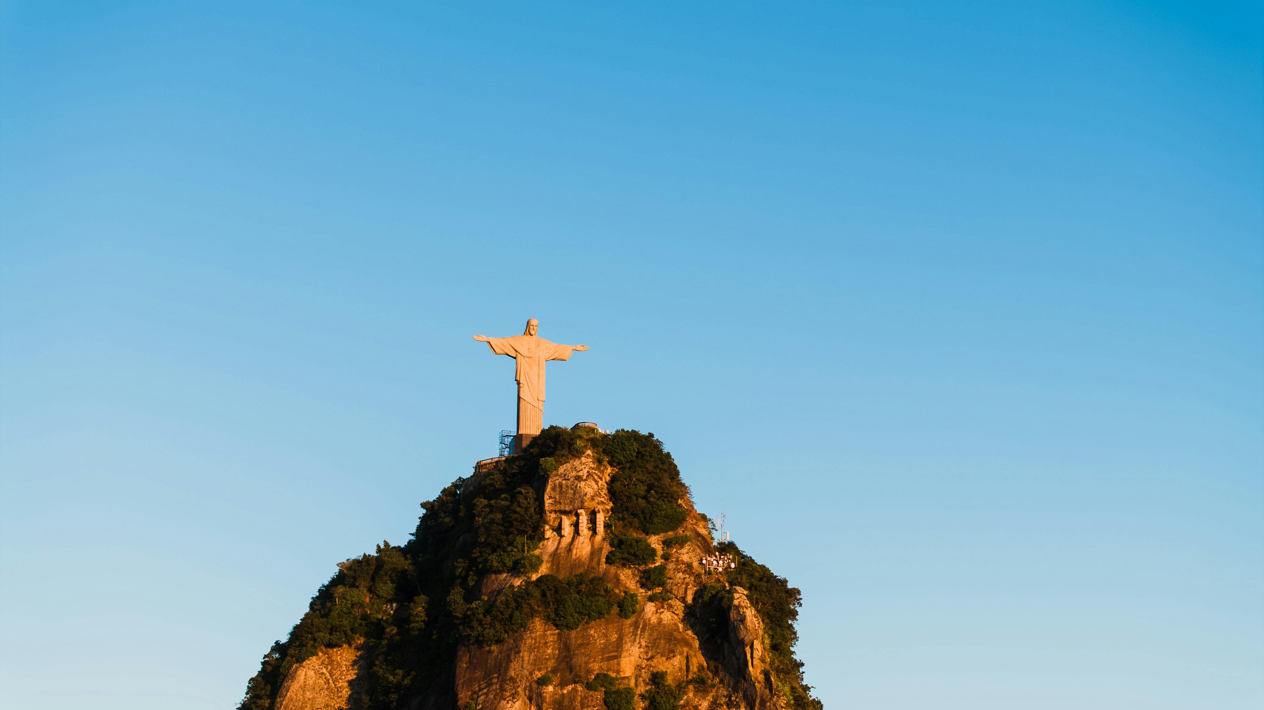 Christ the Redeemer in Rio de Janeiro · Free Stock Photo