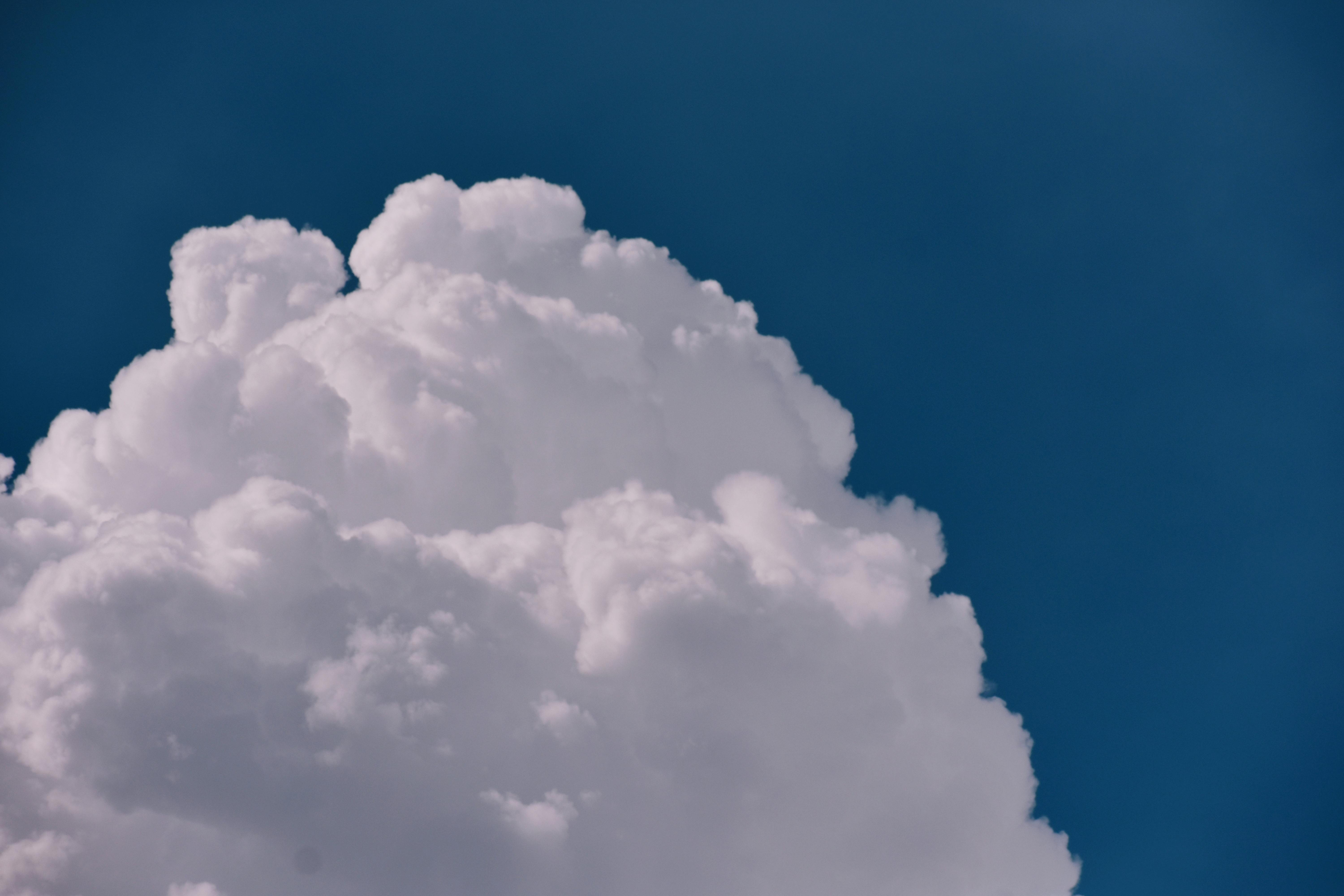 White Cloudy Sky · Free Stock Photo