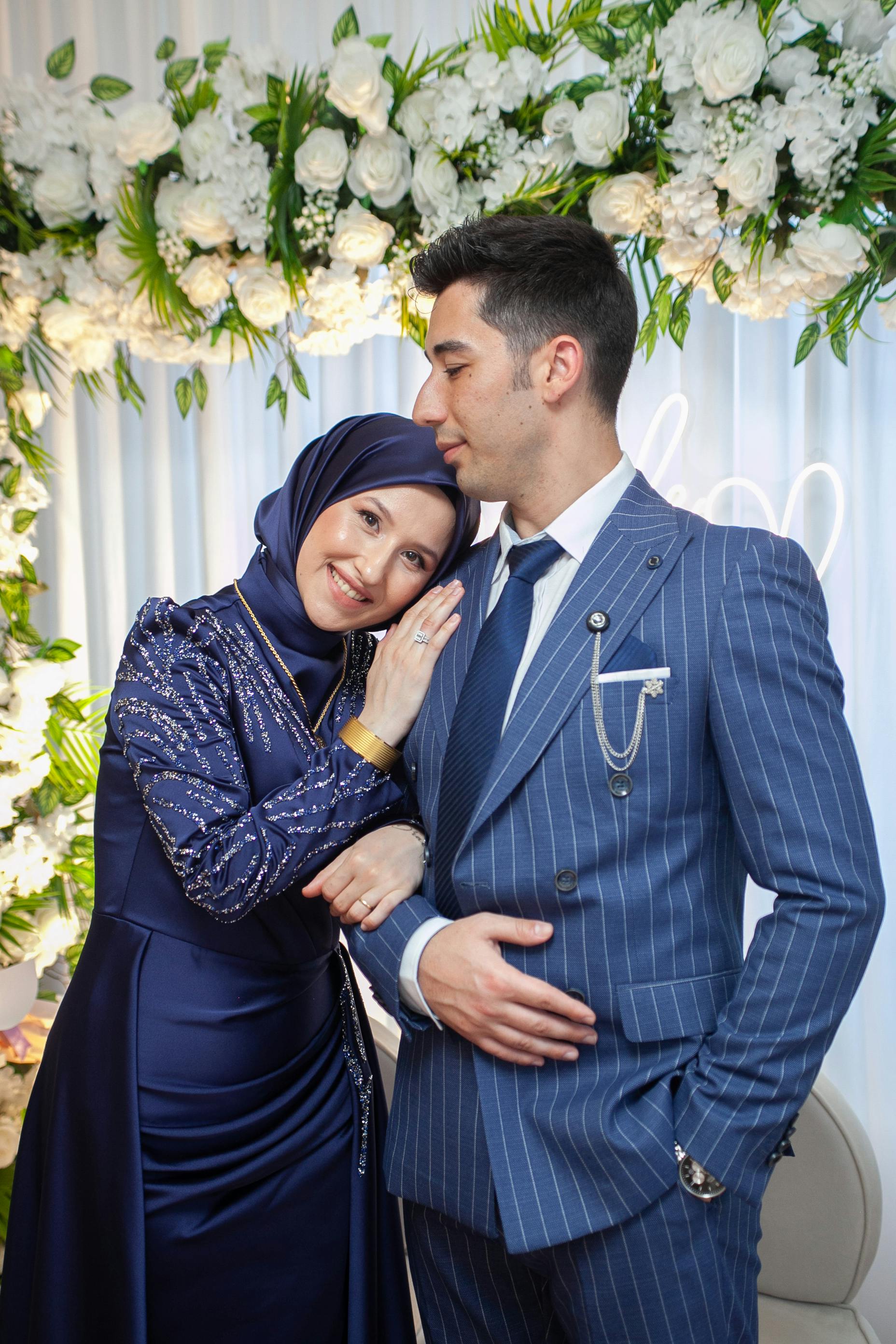 Turkish Bride Muslim Wedding Couple Photos, Download The BEST Free ...