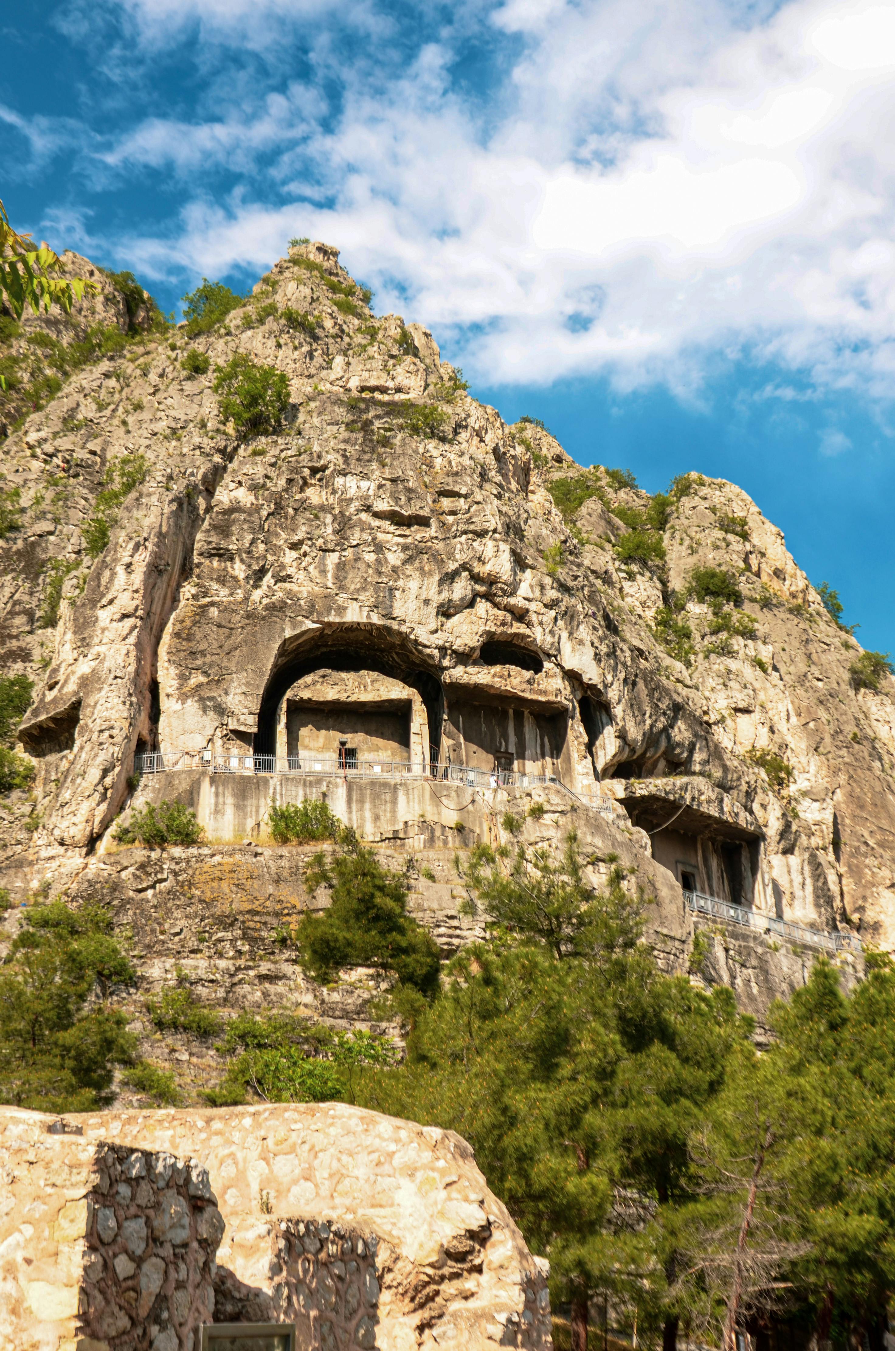 The Tombs of the Kings of Pontus, Amasya, Turkey · Free Stock Photo