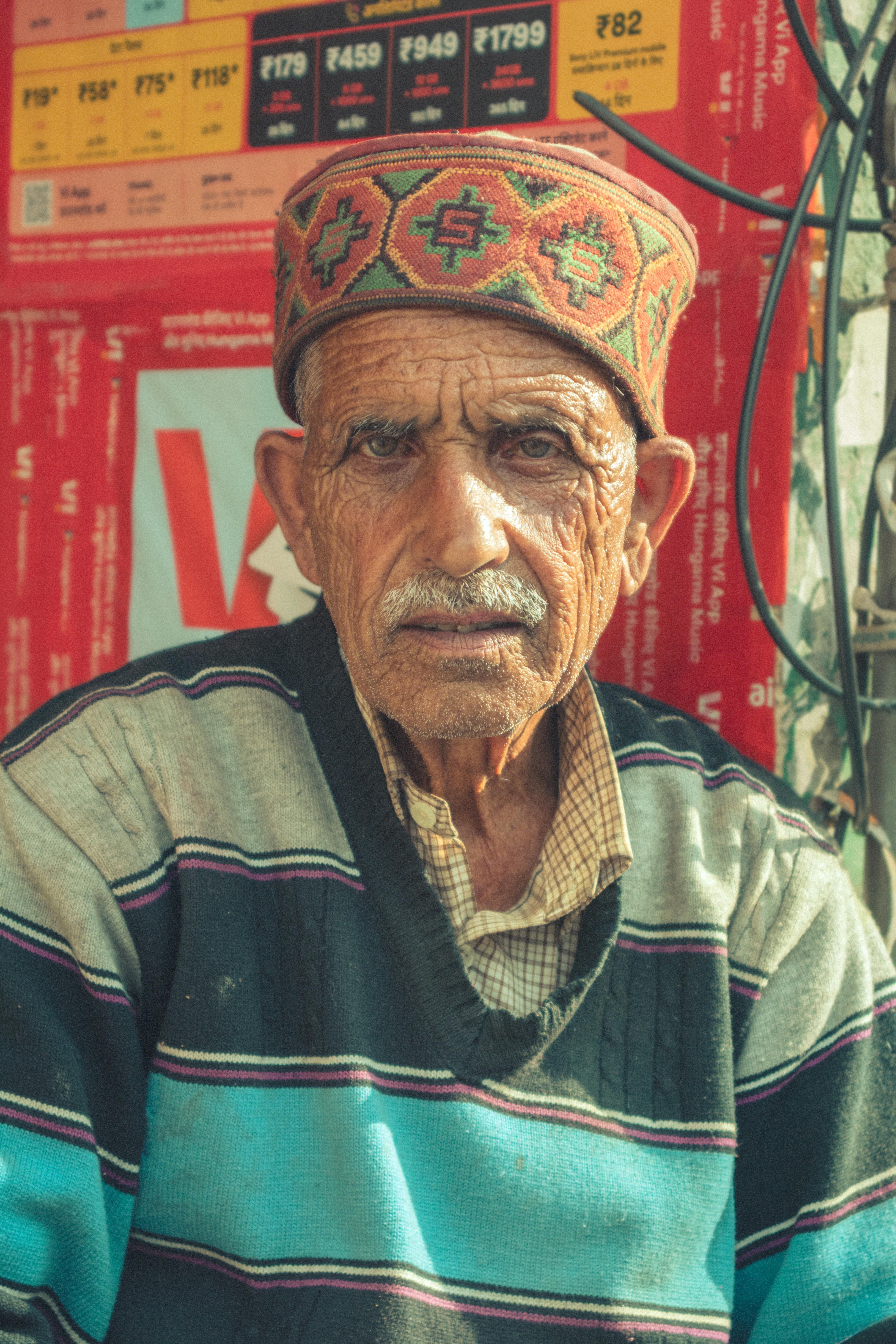 Old Man's Portrait · Free Stock Photo