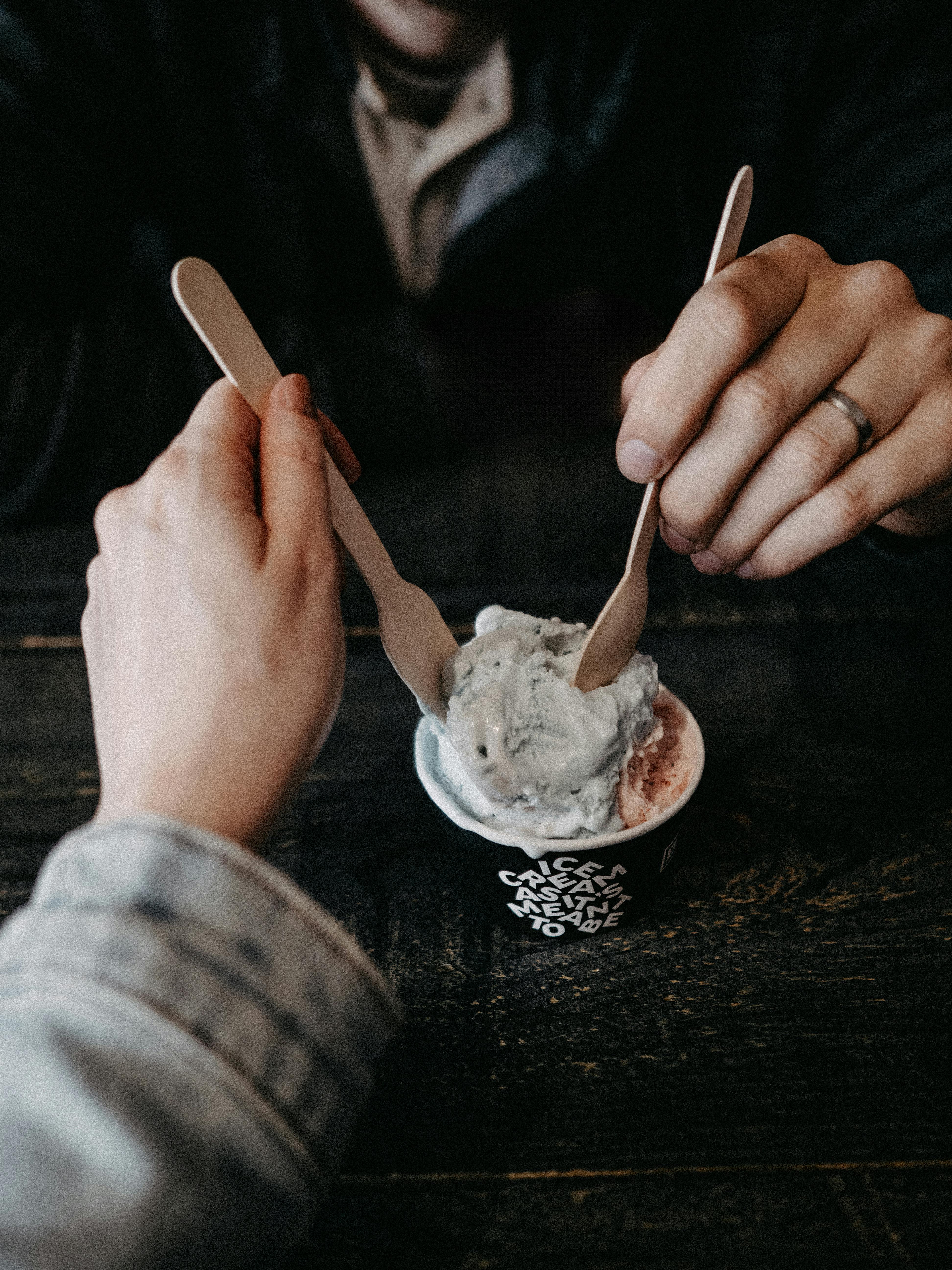 People Eating Ice Cream Together · Free Stock Photo