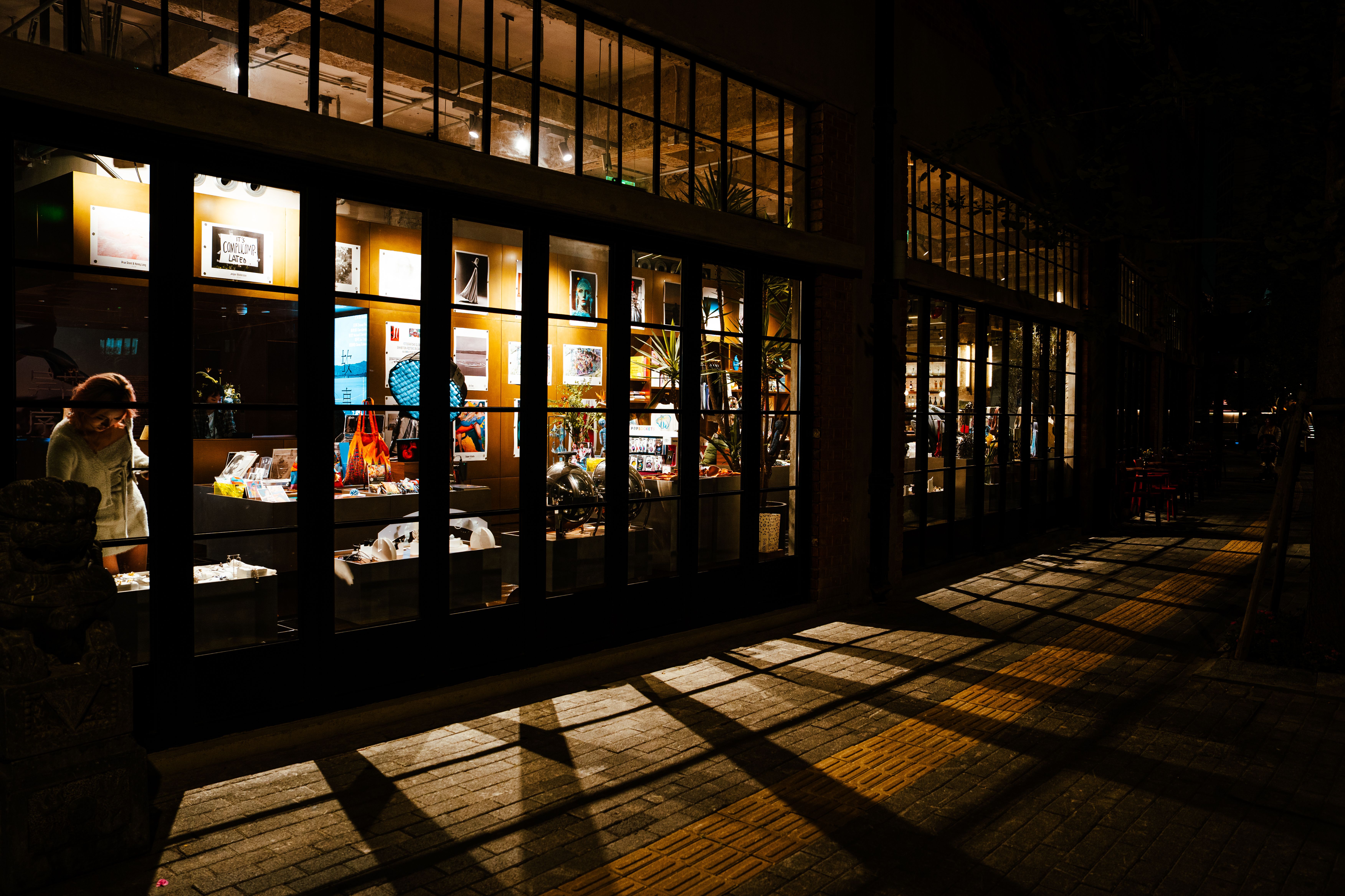 Store with light · Free Stock Photo