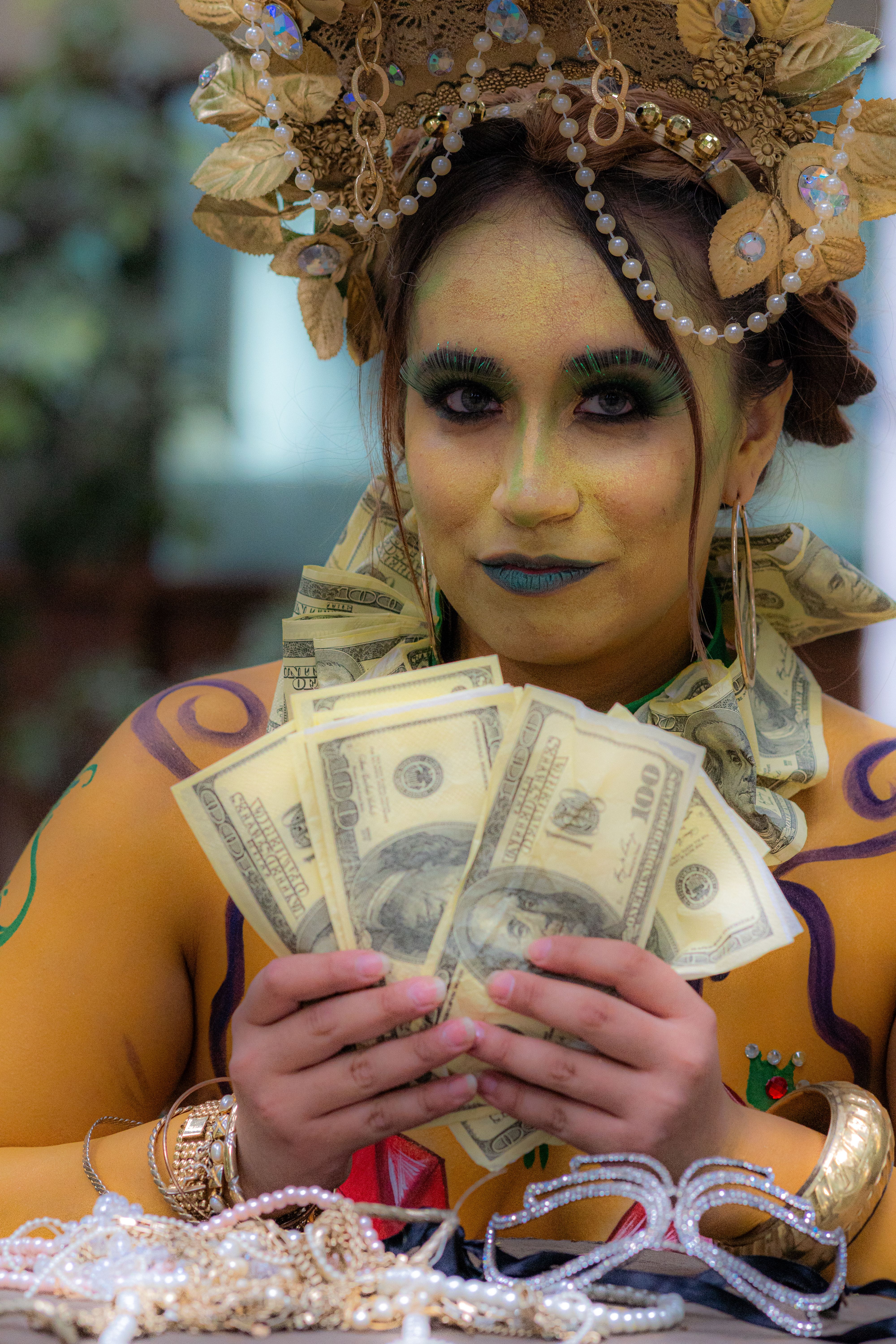 Woman with Money · Free Stock Photo
