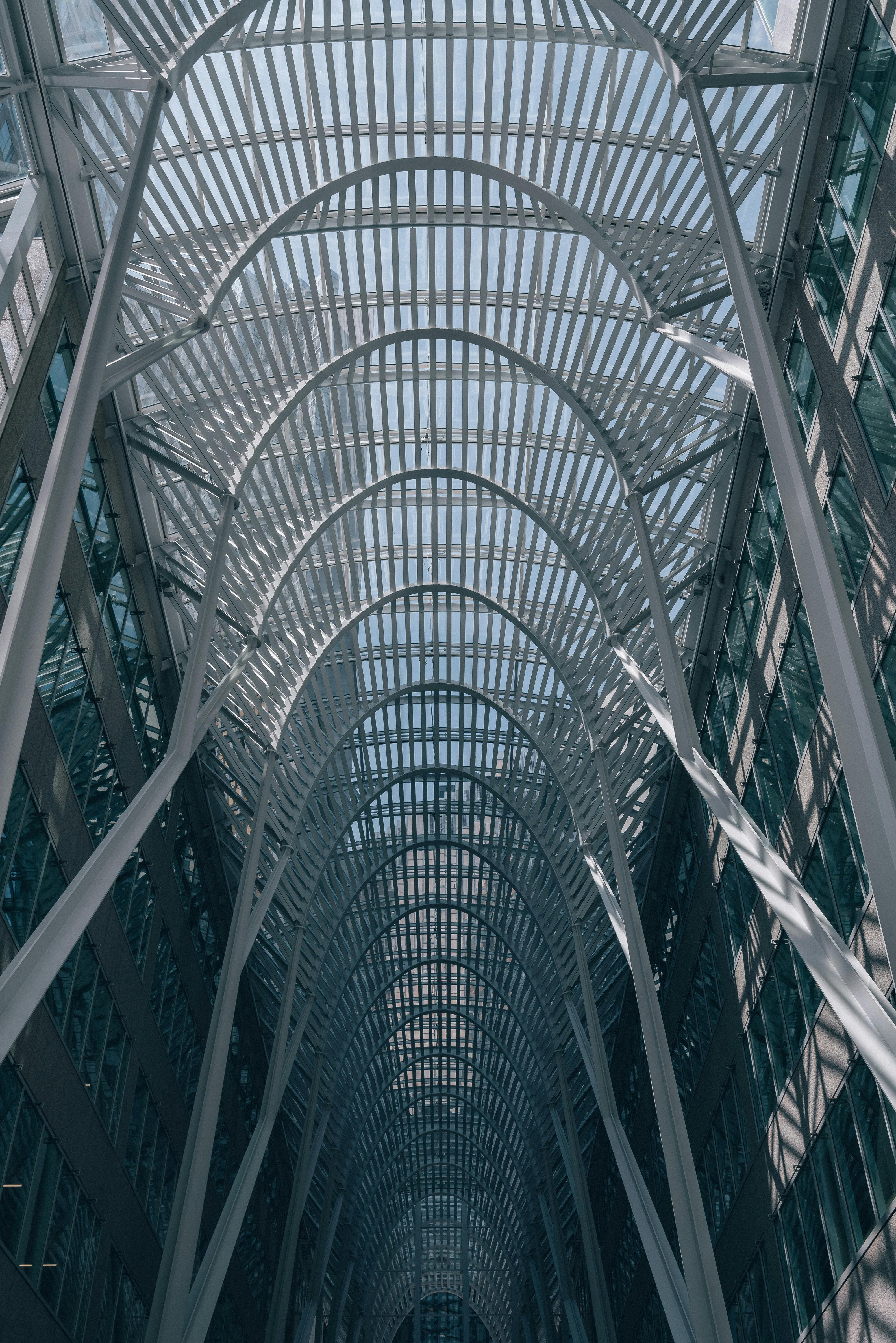 Low Angle Photography of Steel Structure · Free Stock Photo