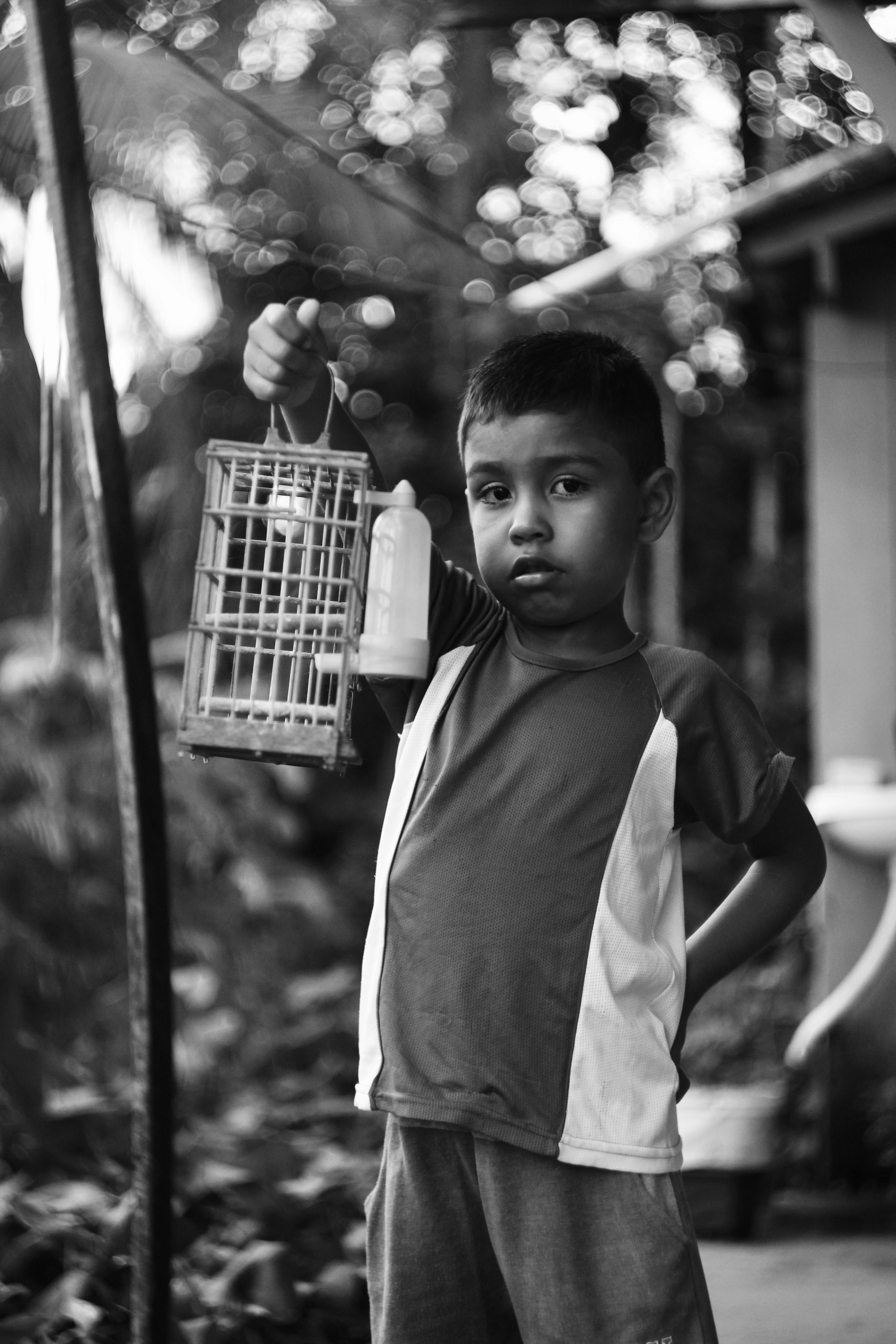 A Young Boy Measuring his Height · Free Stock Photo