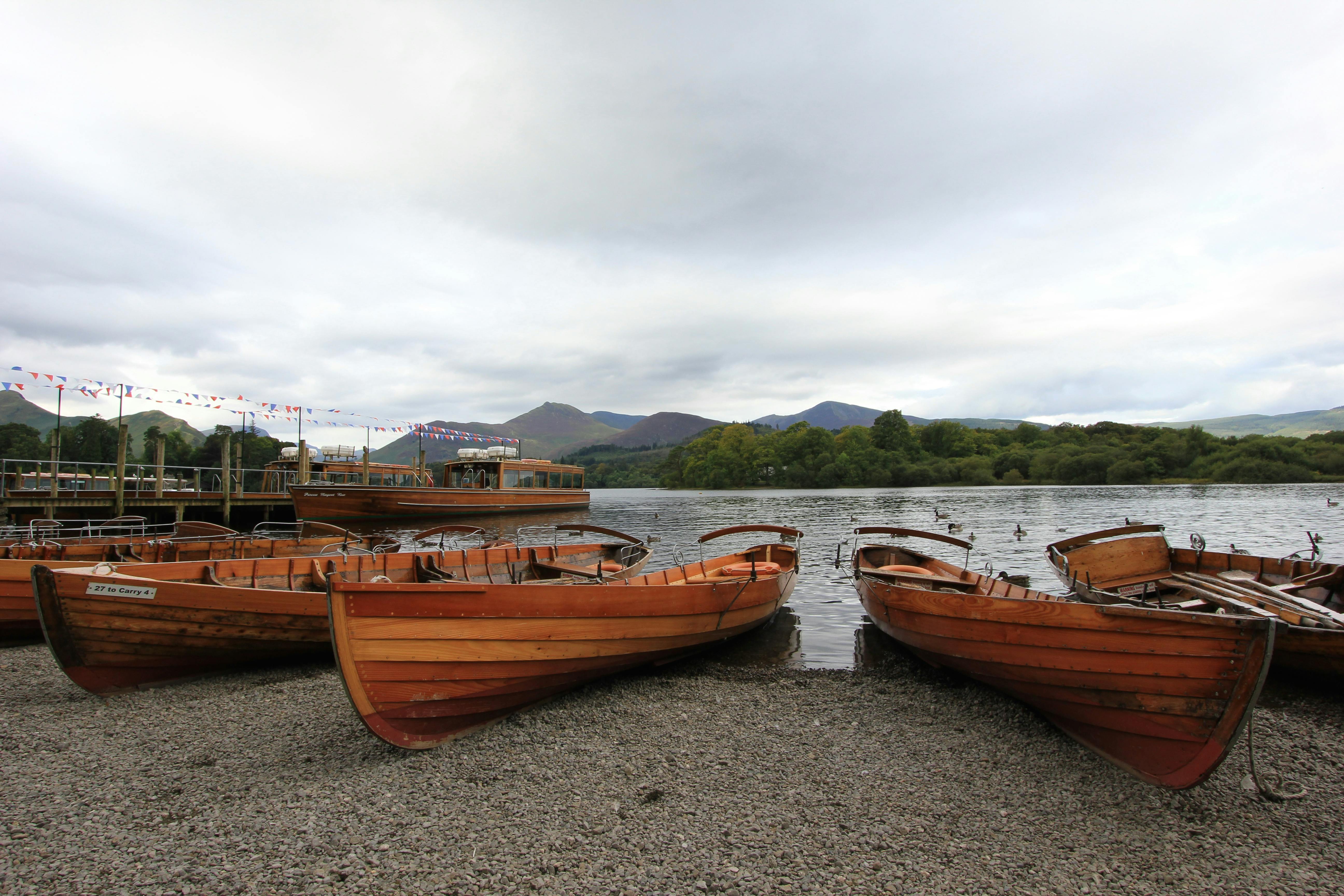 Gray Dock in Lake · Free Stock Photo