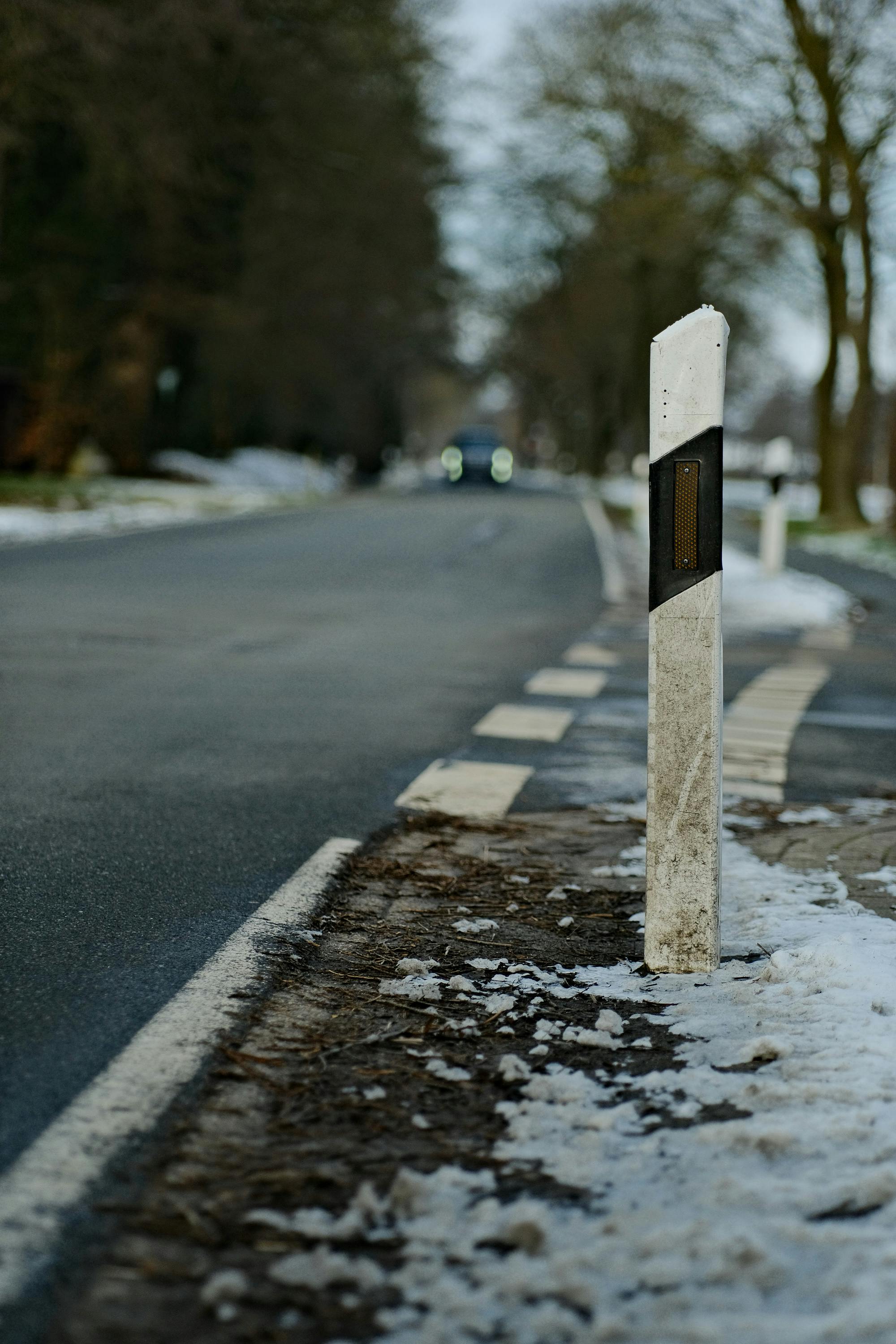 Post near Road · Free Stock Photo