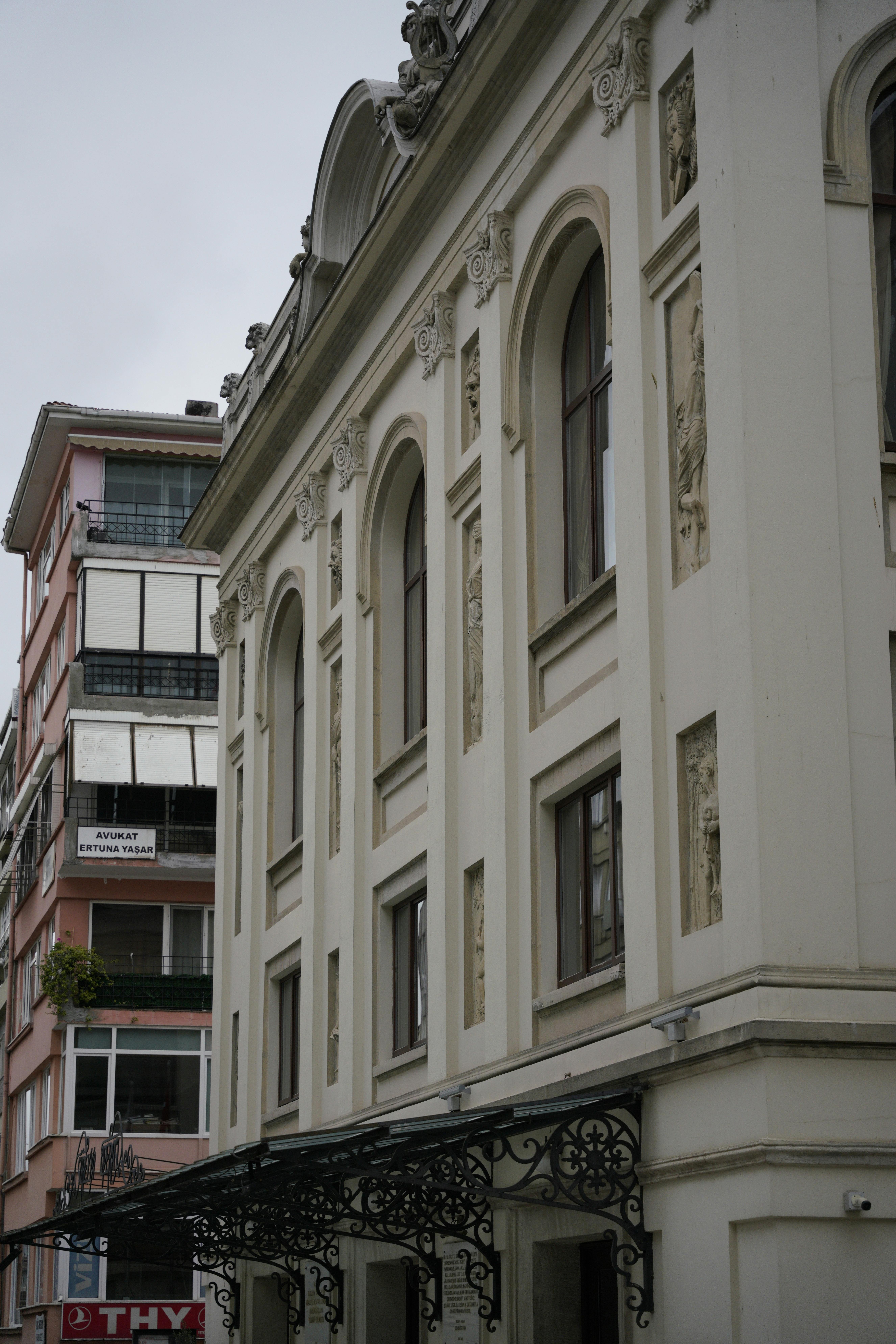 Art Deco Facade of Sureyya Opera House in Istanbul · Free Stock Photo