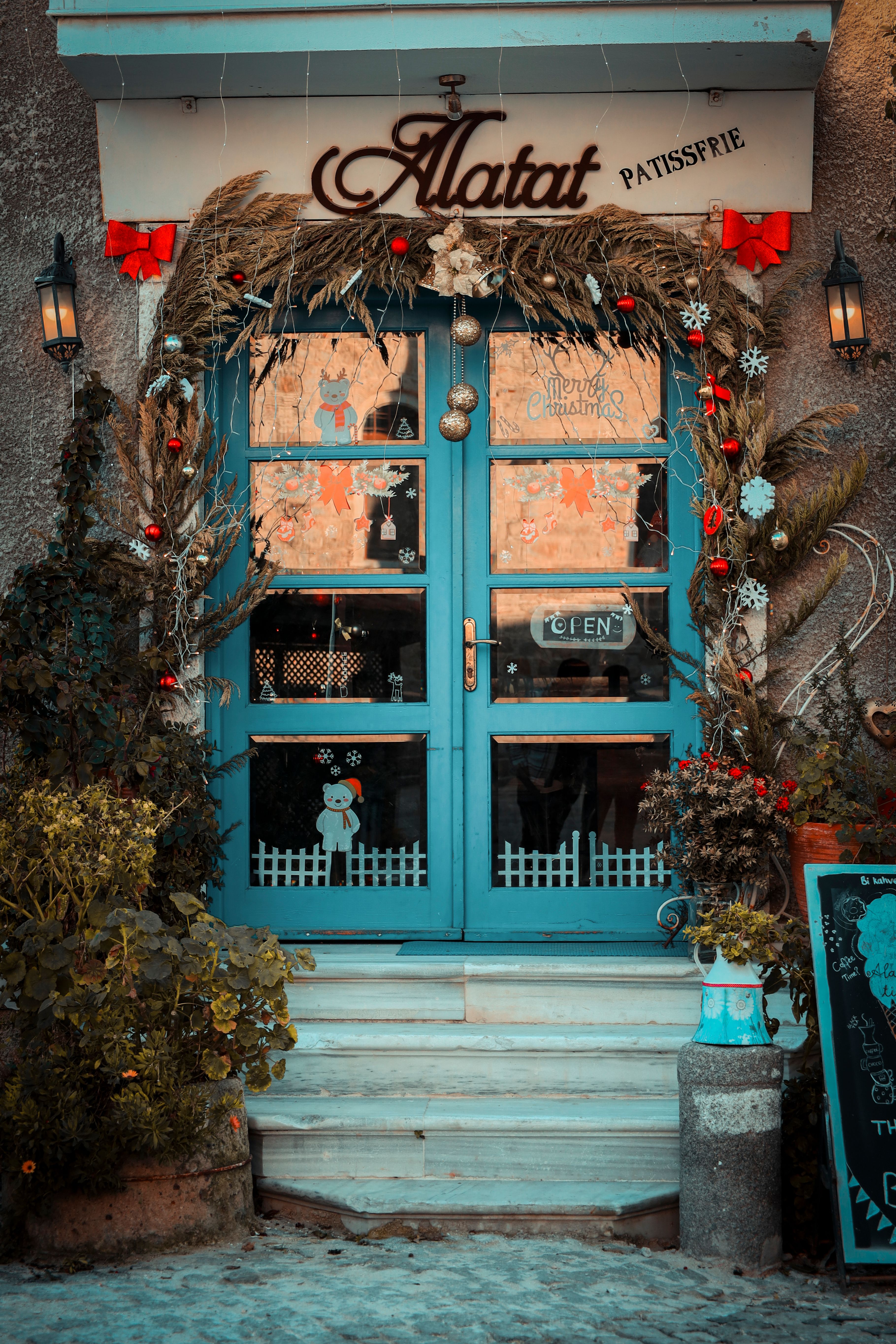 Windows of Pastry Shop · Free Stock Photo