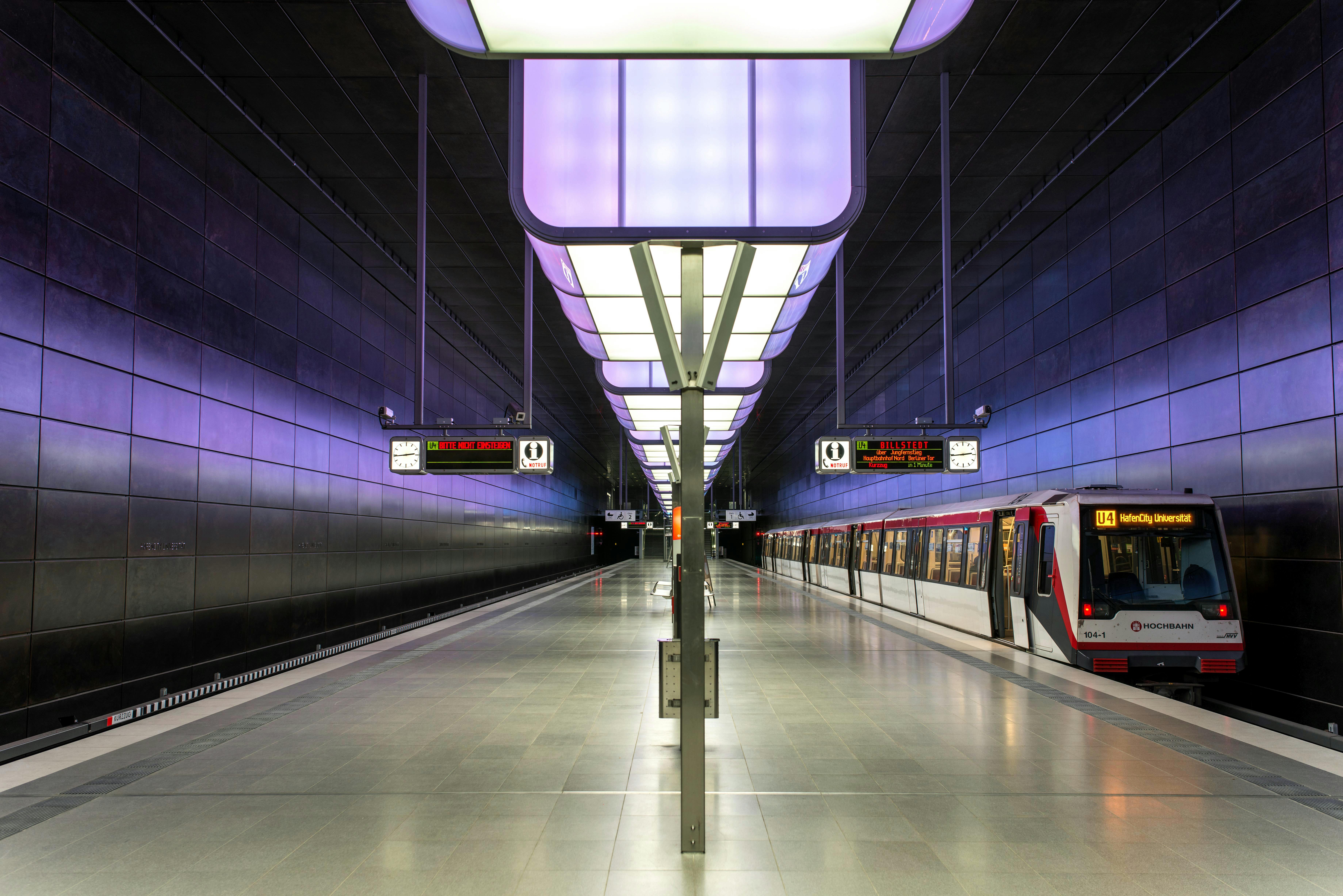 Modern Clean Subway Station · Free Stock Photo