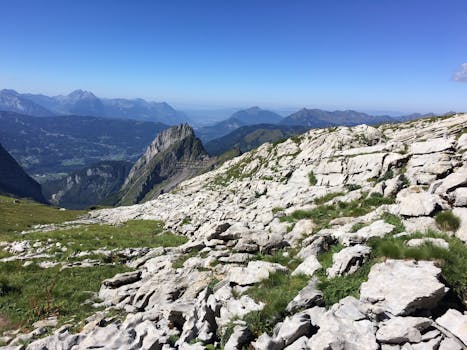 Free stock photo of Cliff Edge, French Alps, selfie