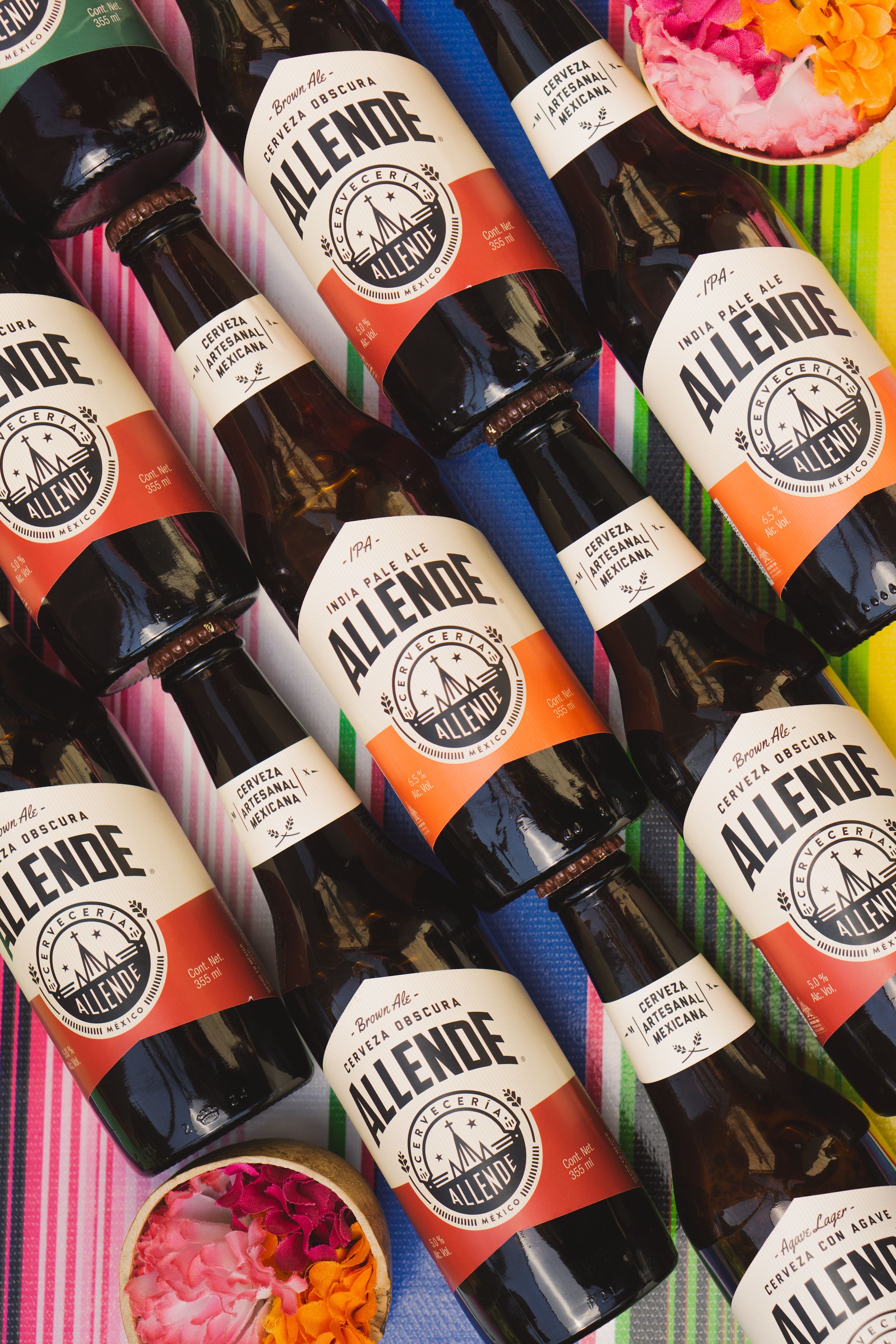 Bottles of Allende Beer · Free Stock Photo