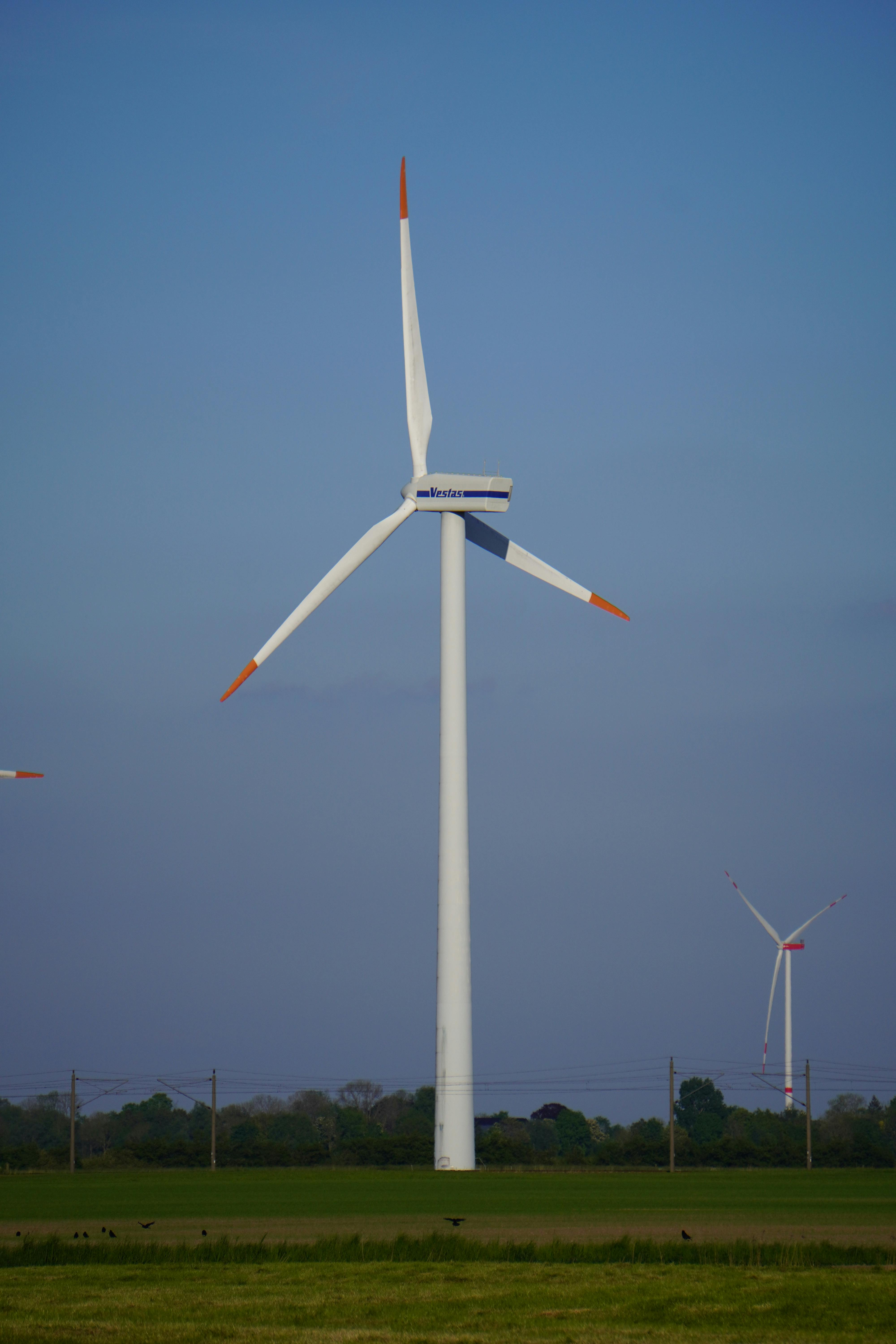 Wind Turbine Landscape Photography · Free Stock Photo