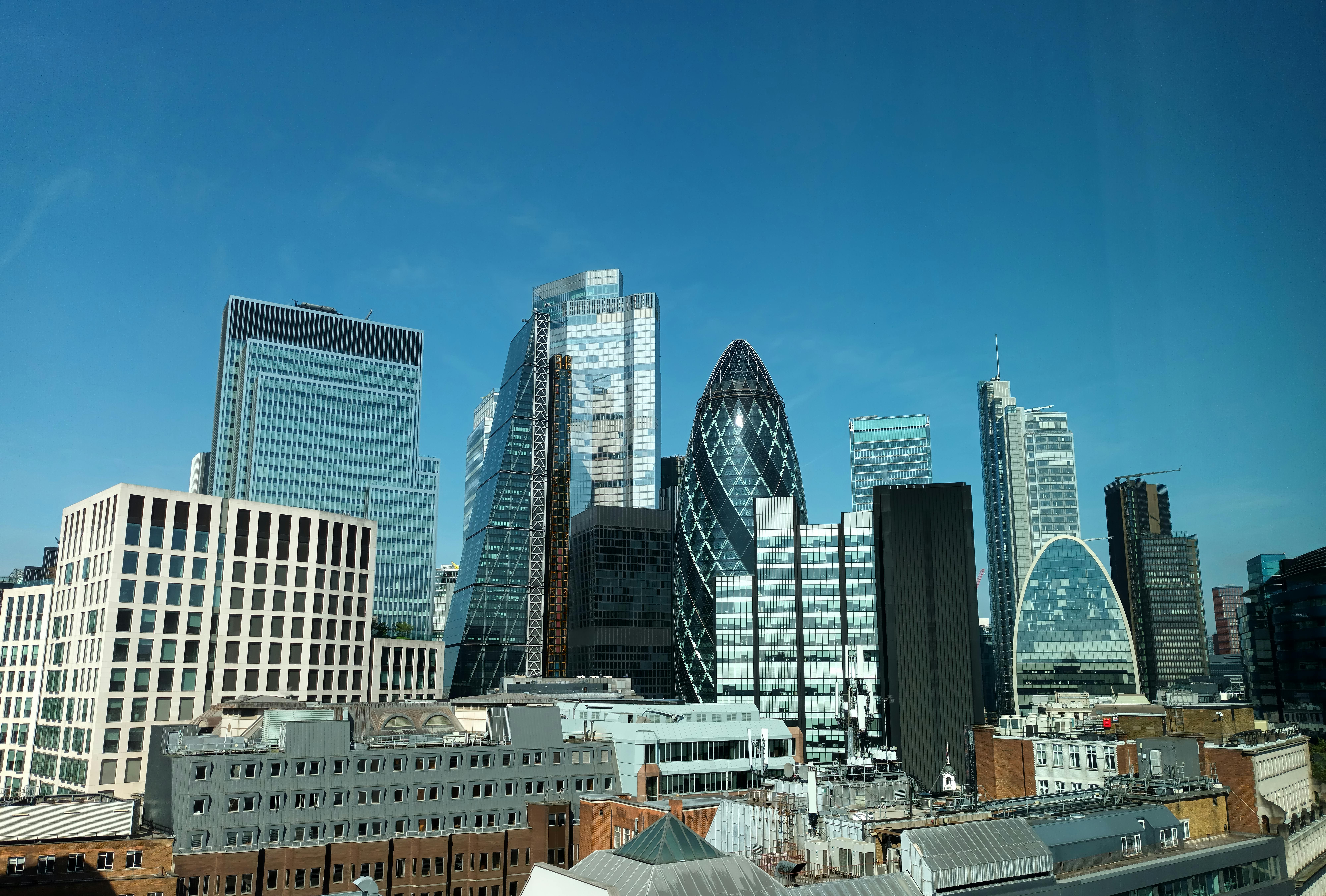 Skyscrapers in London Downtown · Free Stock Photo