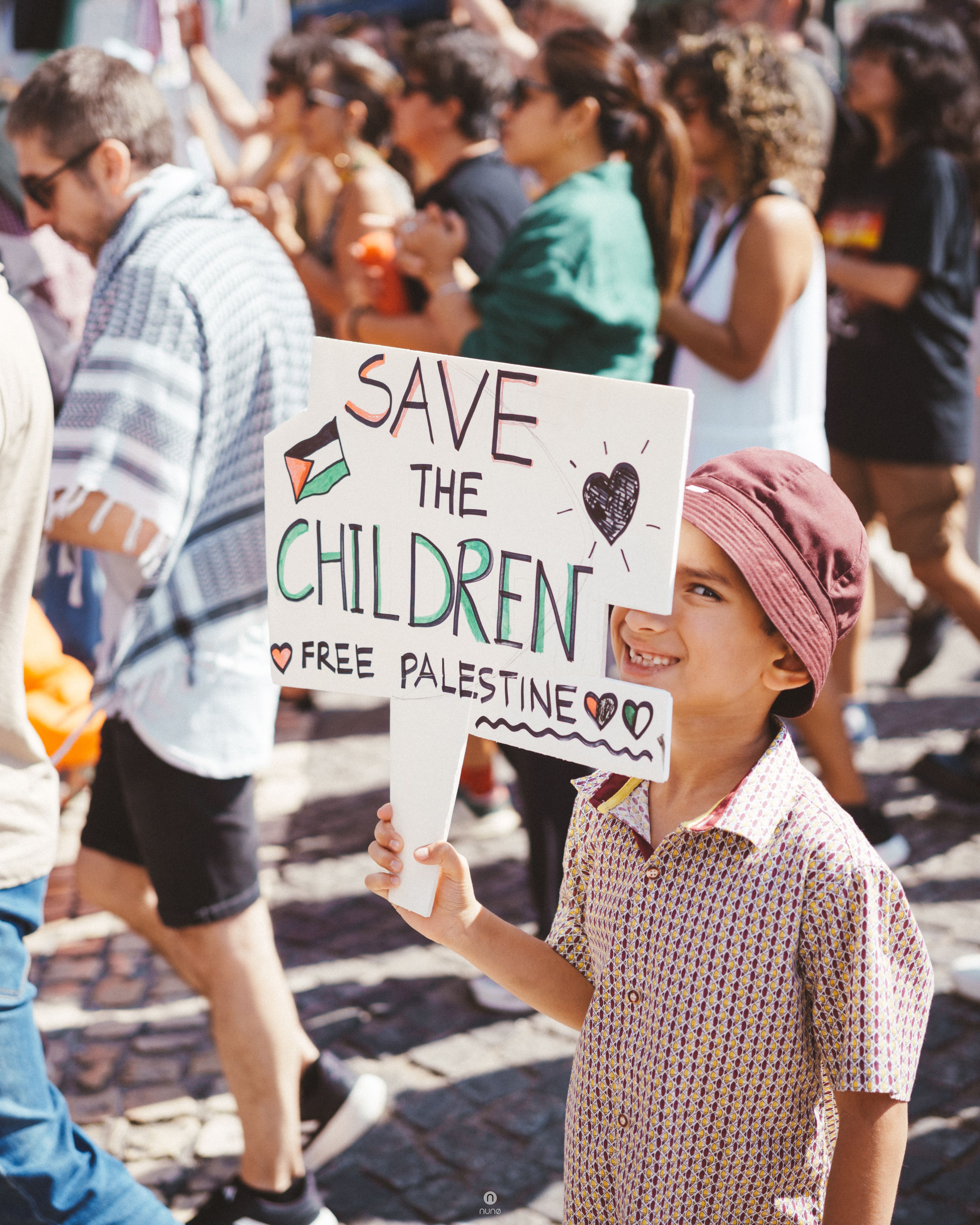 Crowd of People Protesting with Banners · Free Stock Photo