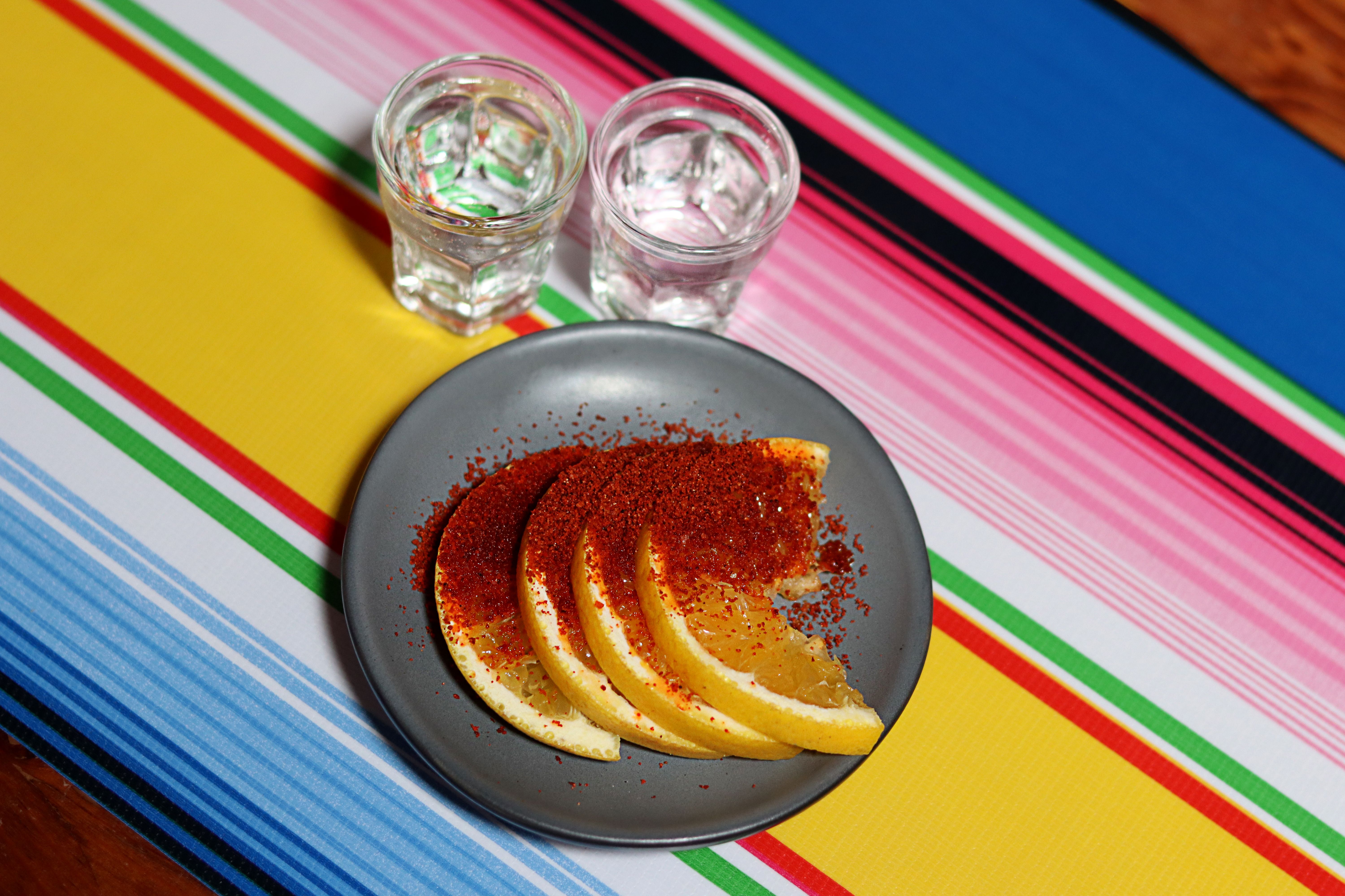 Slices of Lemon with Spice on Plate · Free Stock Photo