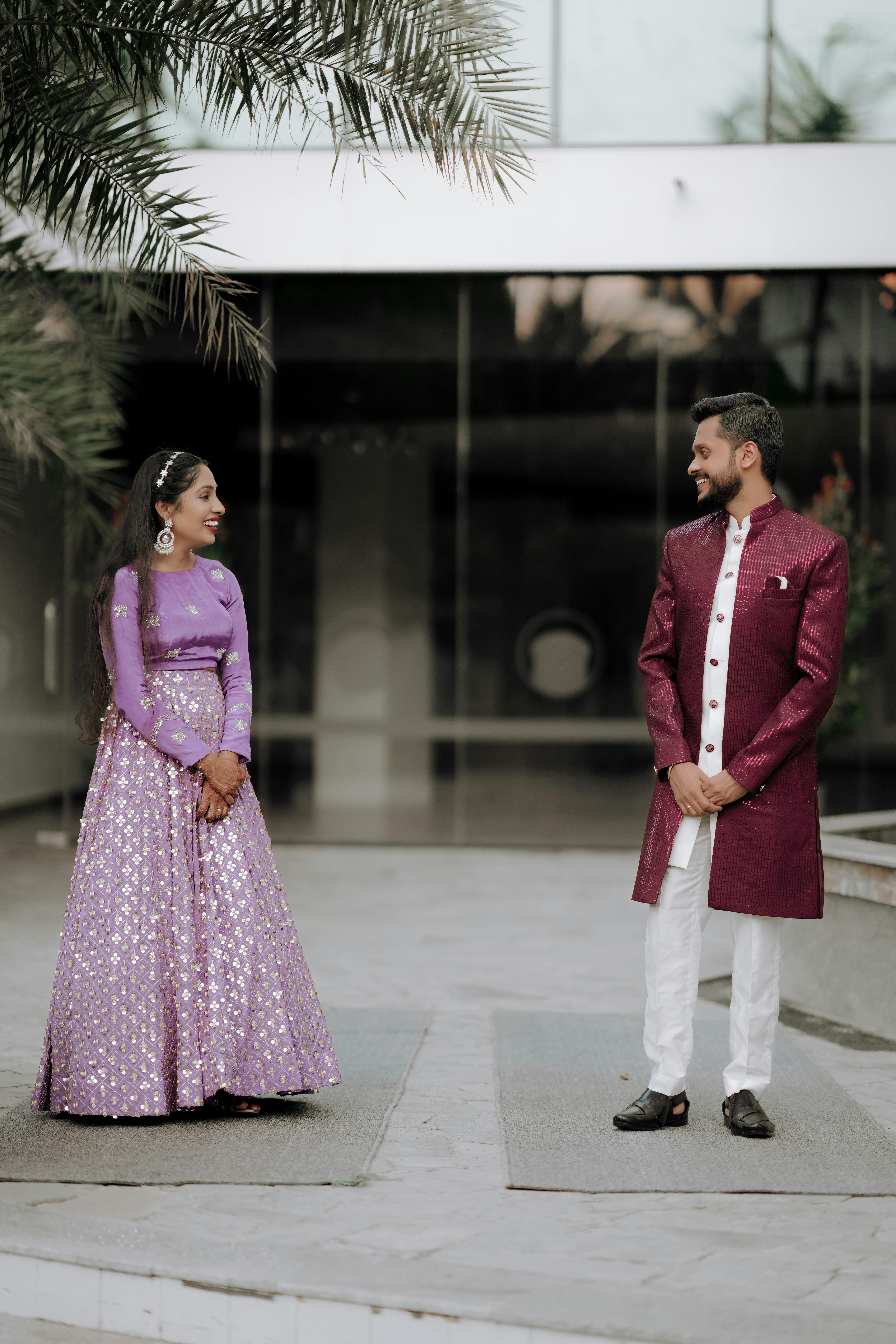 A man and woman in traditional indian attire · Free Stock Photo