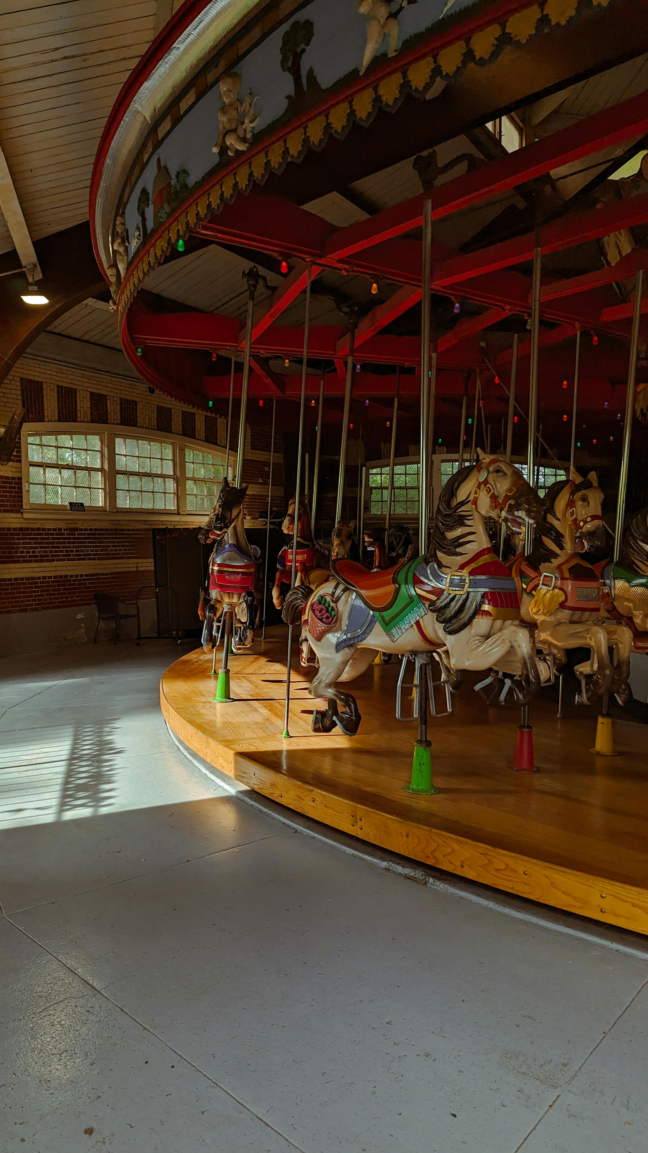 Photo of an Empty Carousel · Free Stock Photo