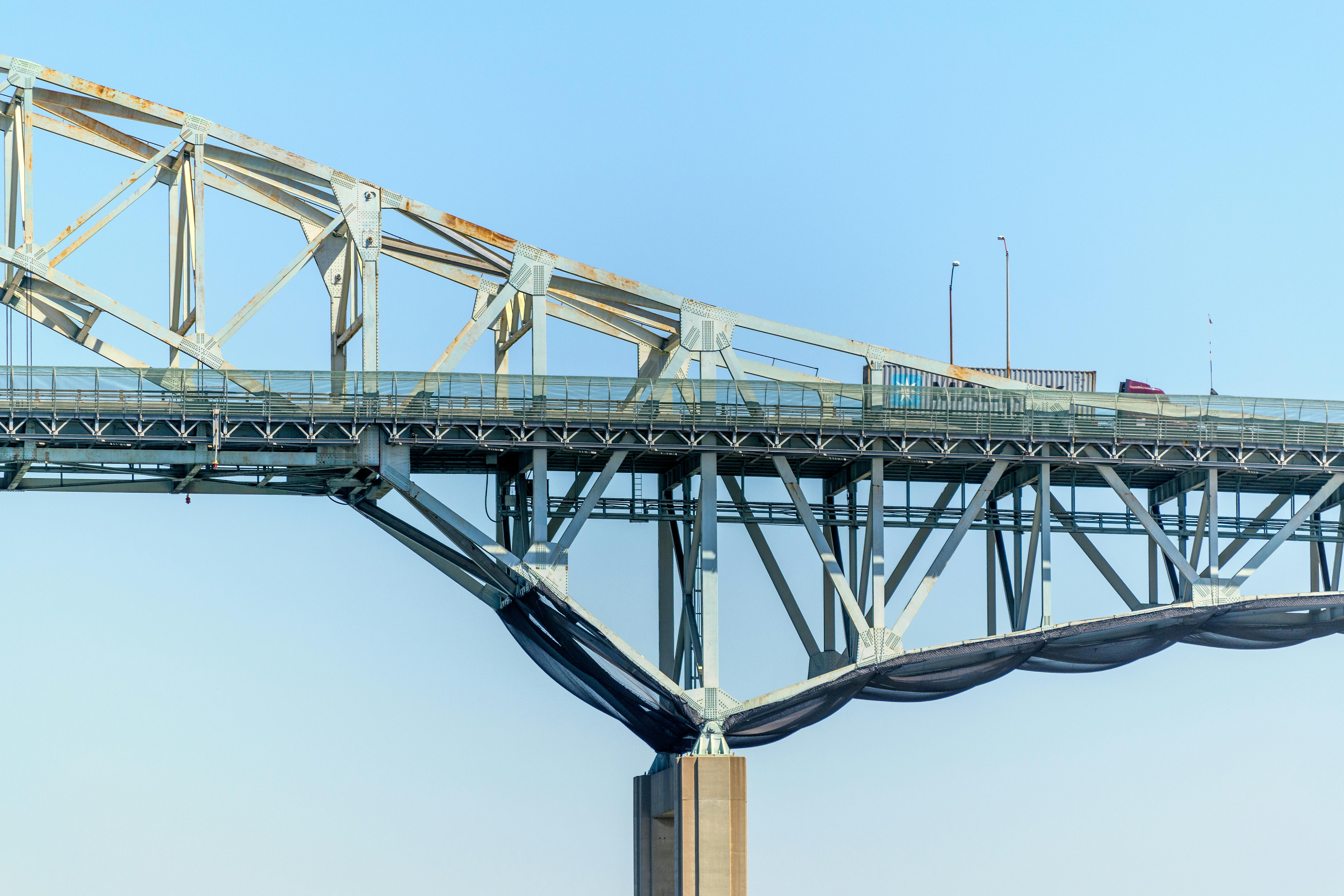 Steel Bridge Construction · Free Stock Photo