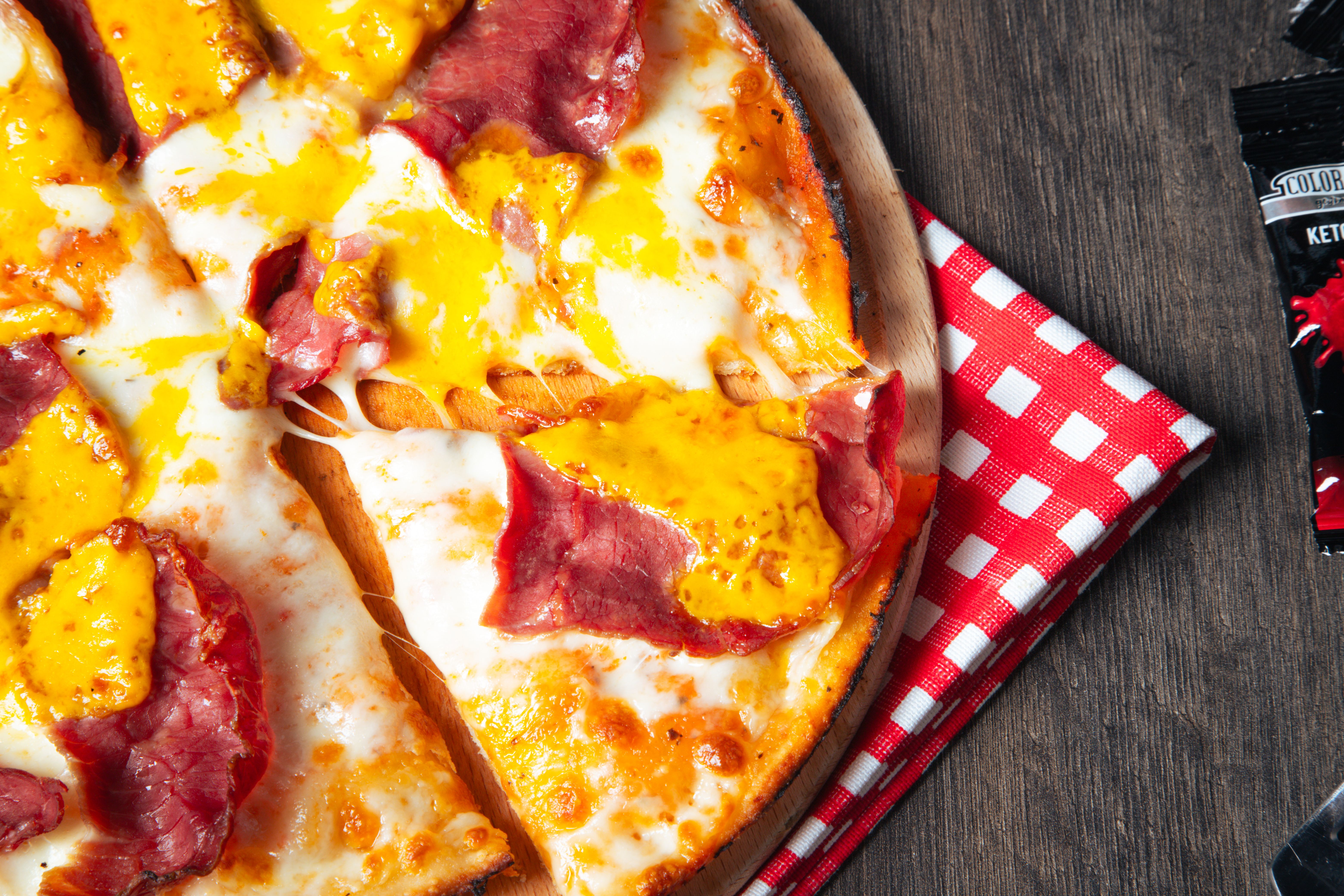 Close-up of a Pizza · Free Stock Photo