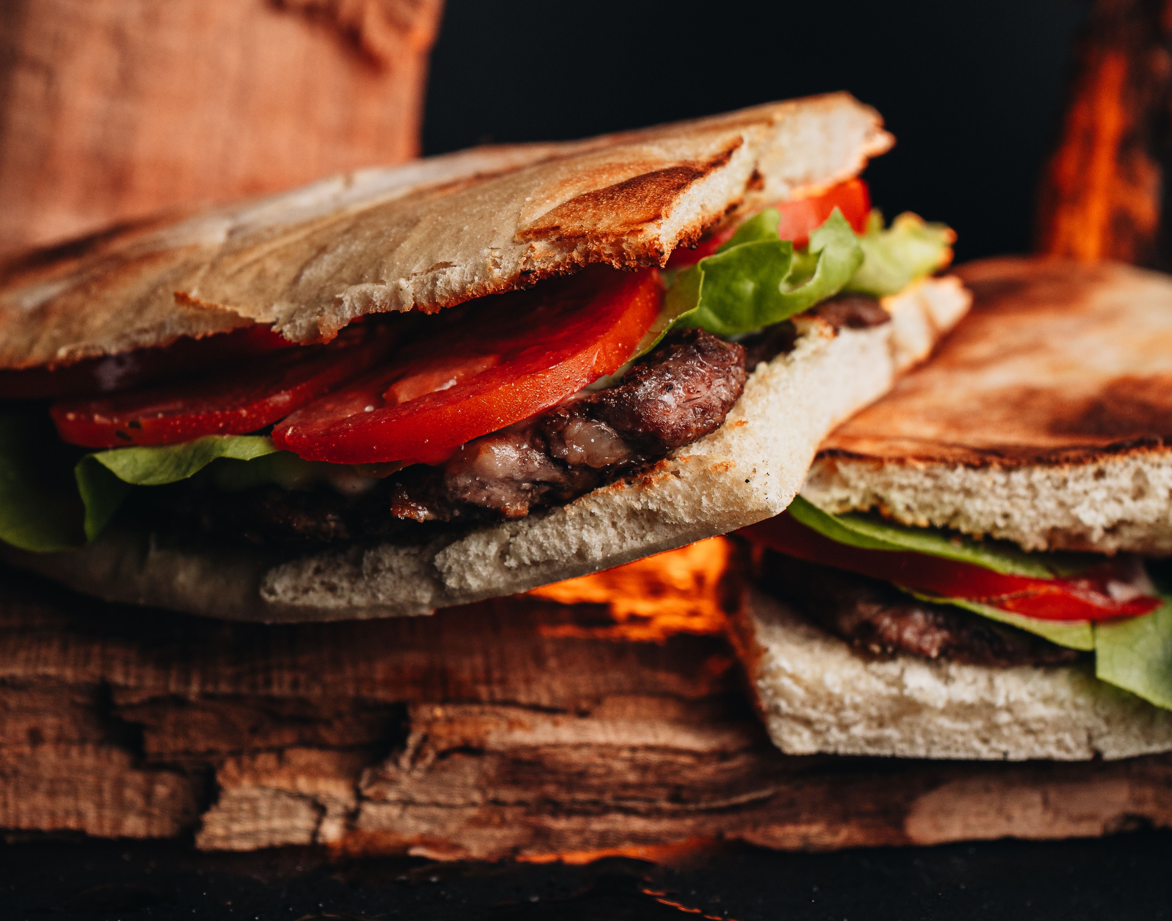 Italian Sandwich witch Chopped Beef · Free Stock Photo