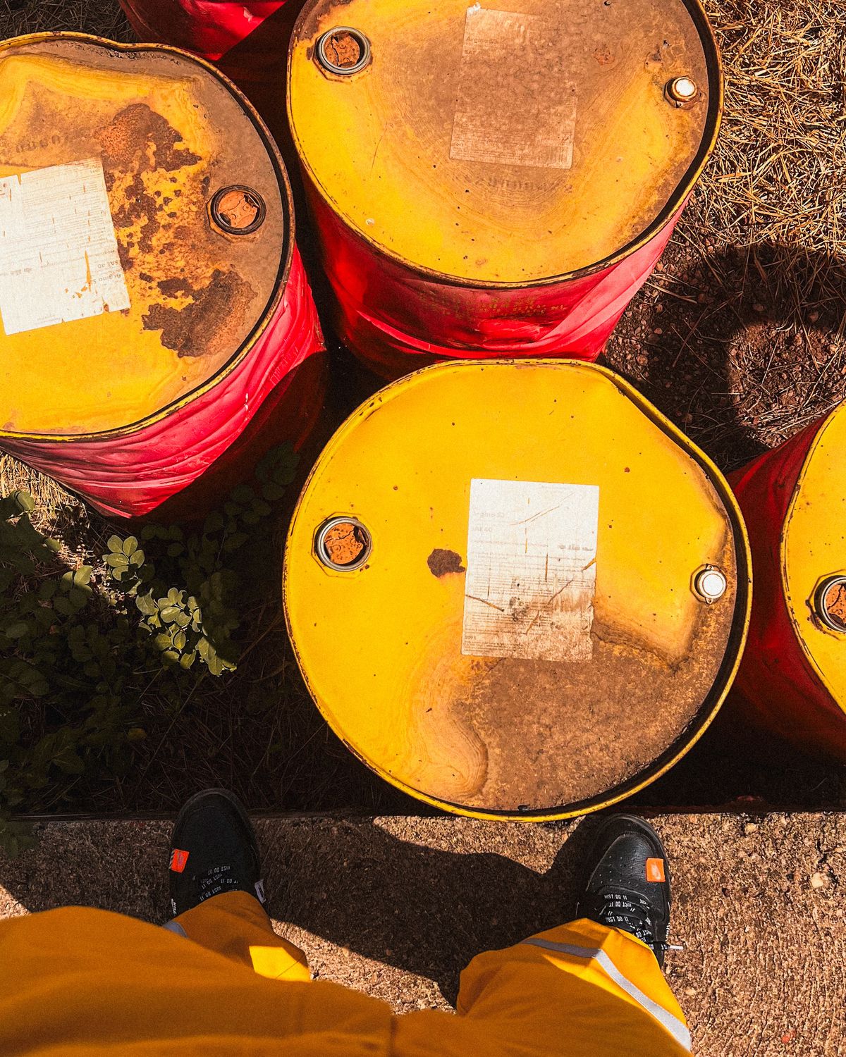 Kegs Near Standing Person Free Stock Photo kegs-near-standing-person-free-stock-photo