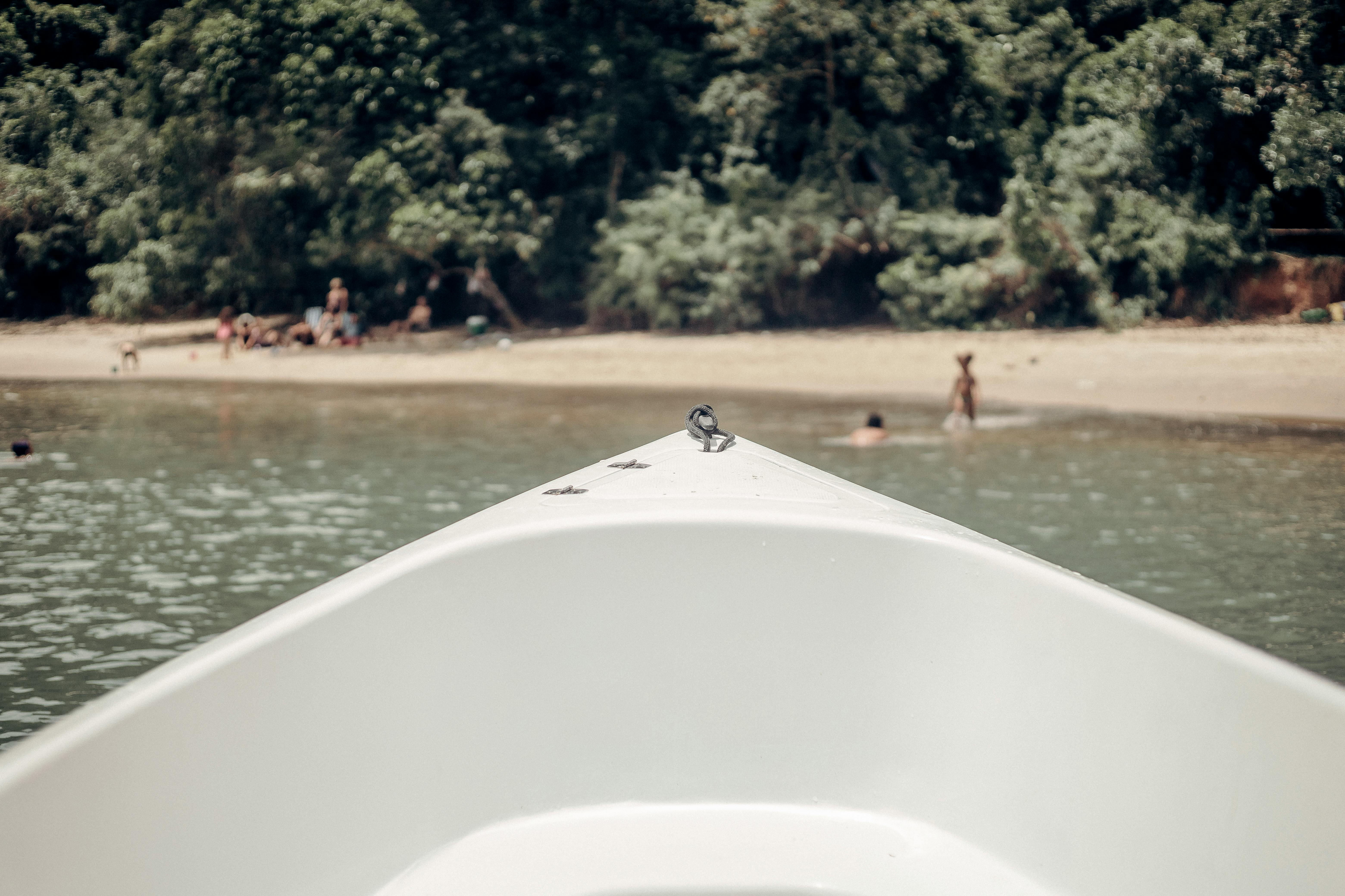 Bow of Boat on Sea Shore · Free Stock Photo