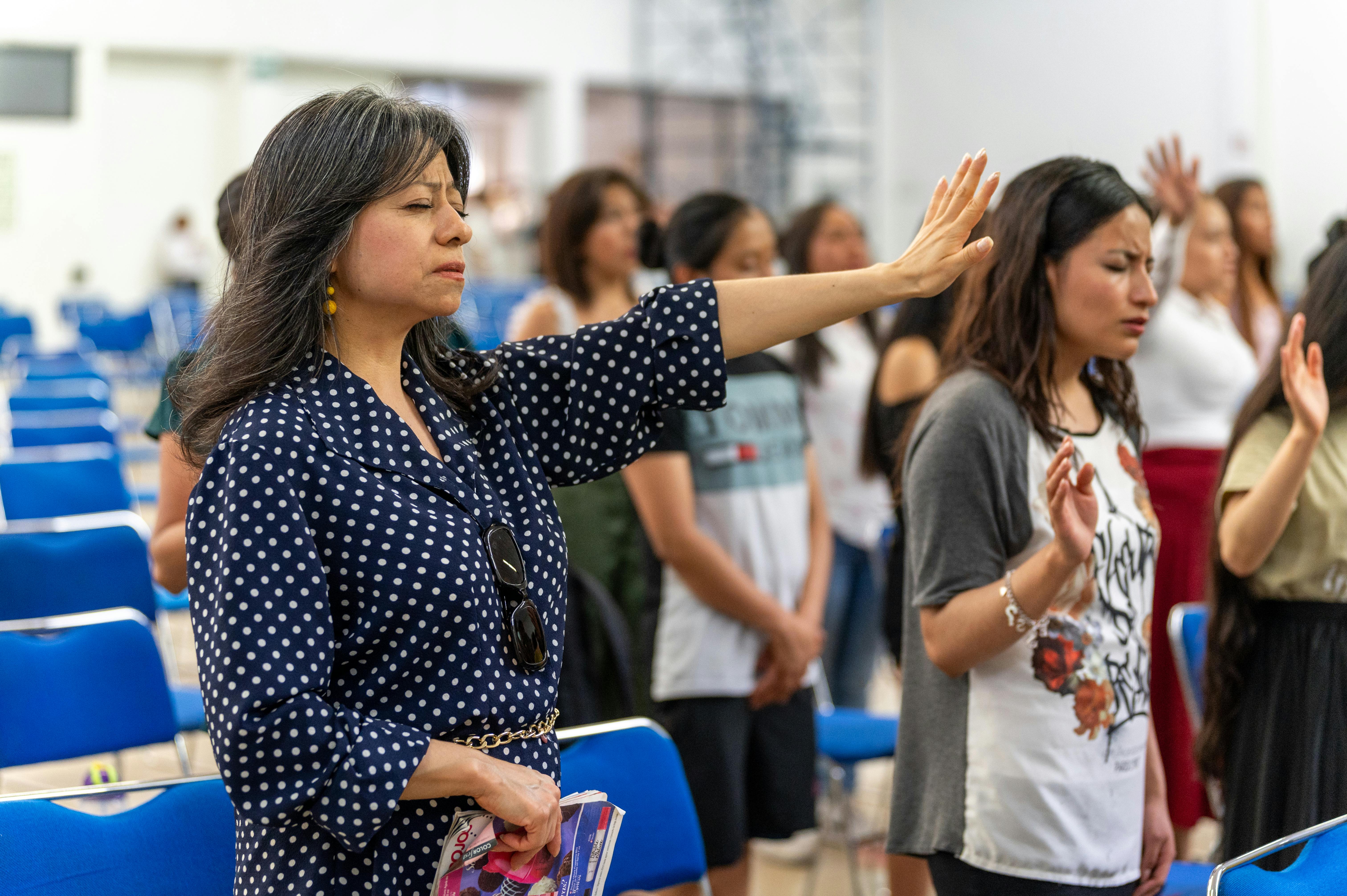 Women Praying at Gathering · Free Stock Photo