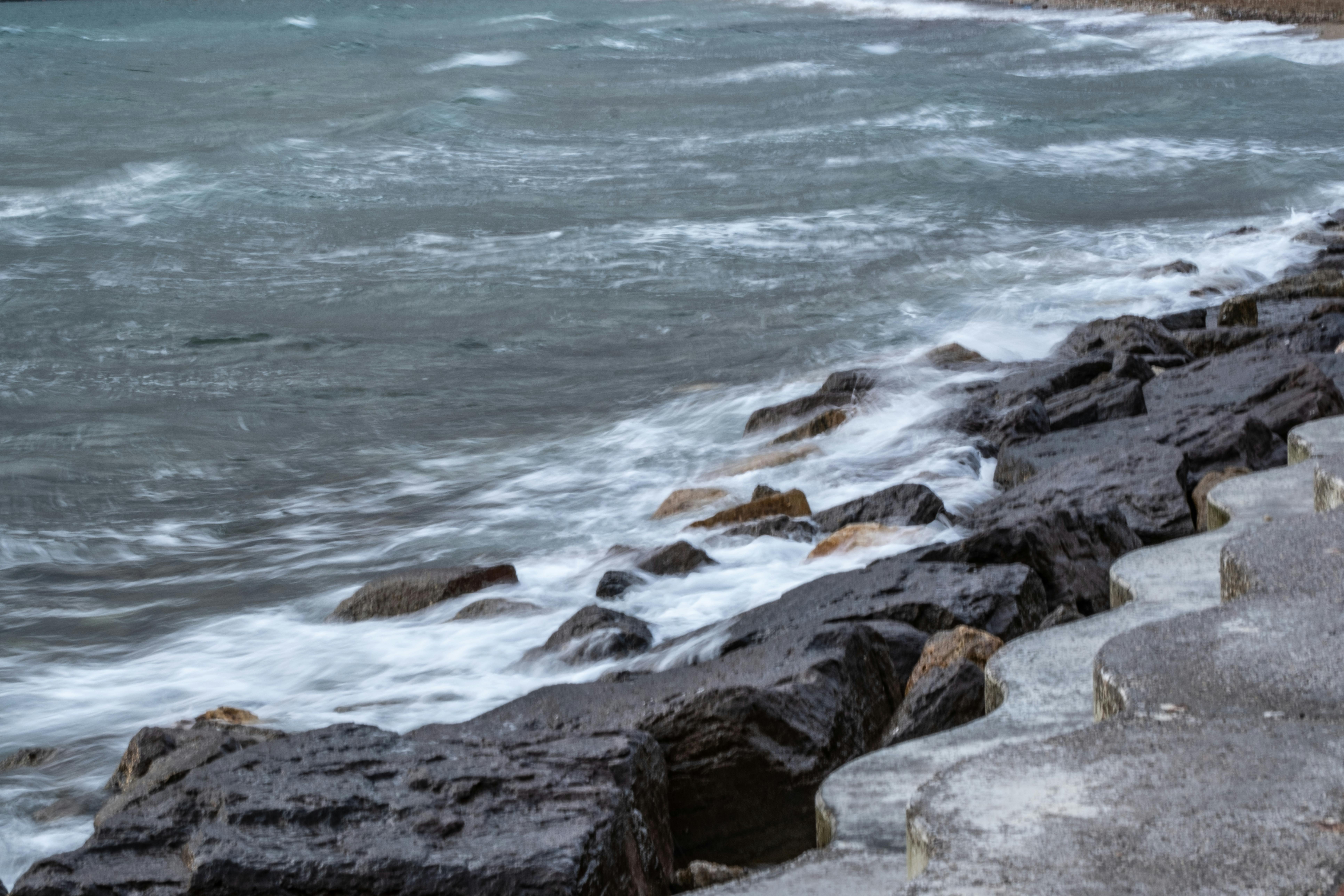 Rocks on Seashore · Free Stock Photo