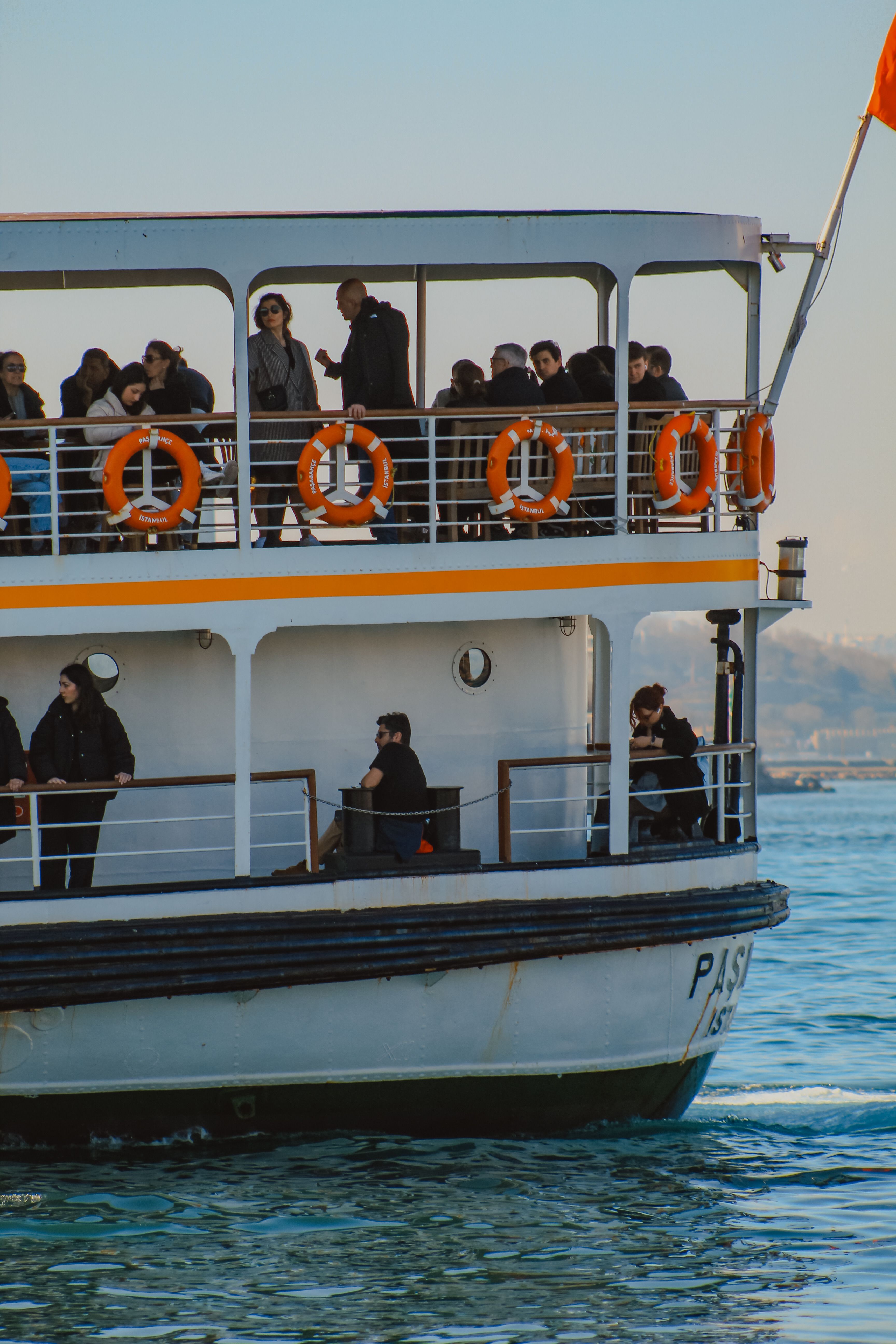 Photo of People Traveling by a Ferry · Free Stock Photo