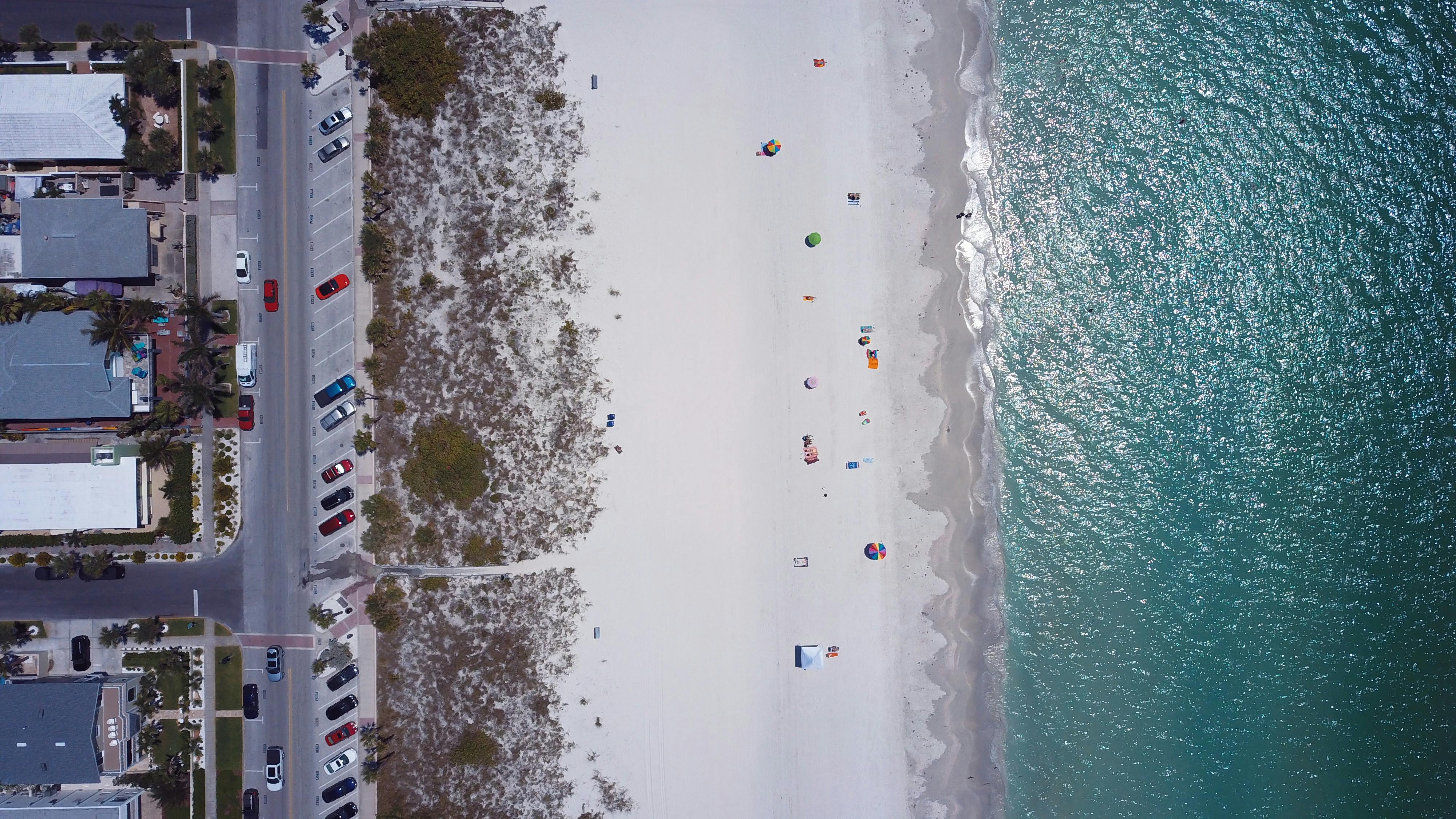 Aerial Photo of Seashore · Free Stock Photo