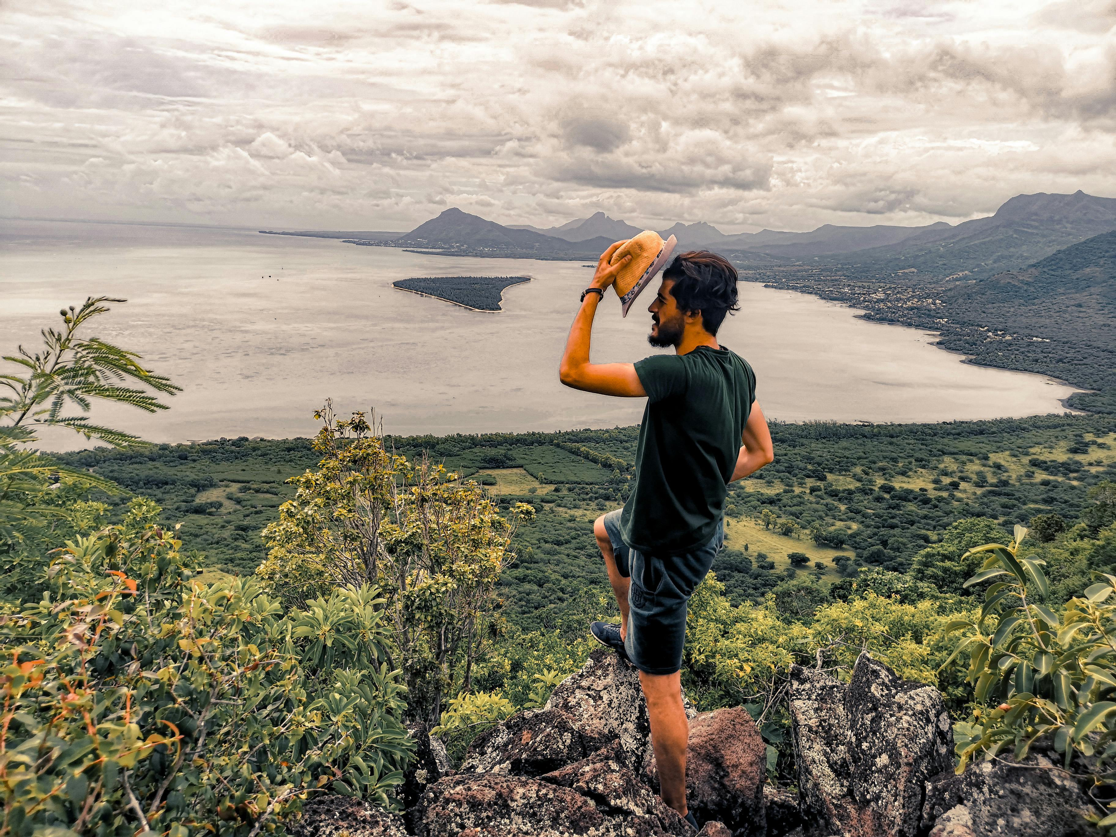 Man Standing on Rock · Free Stock Photo