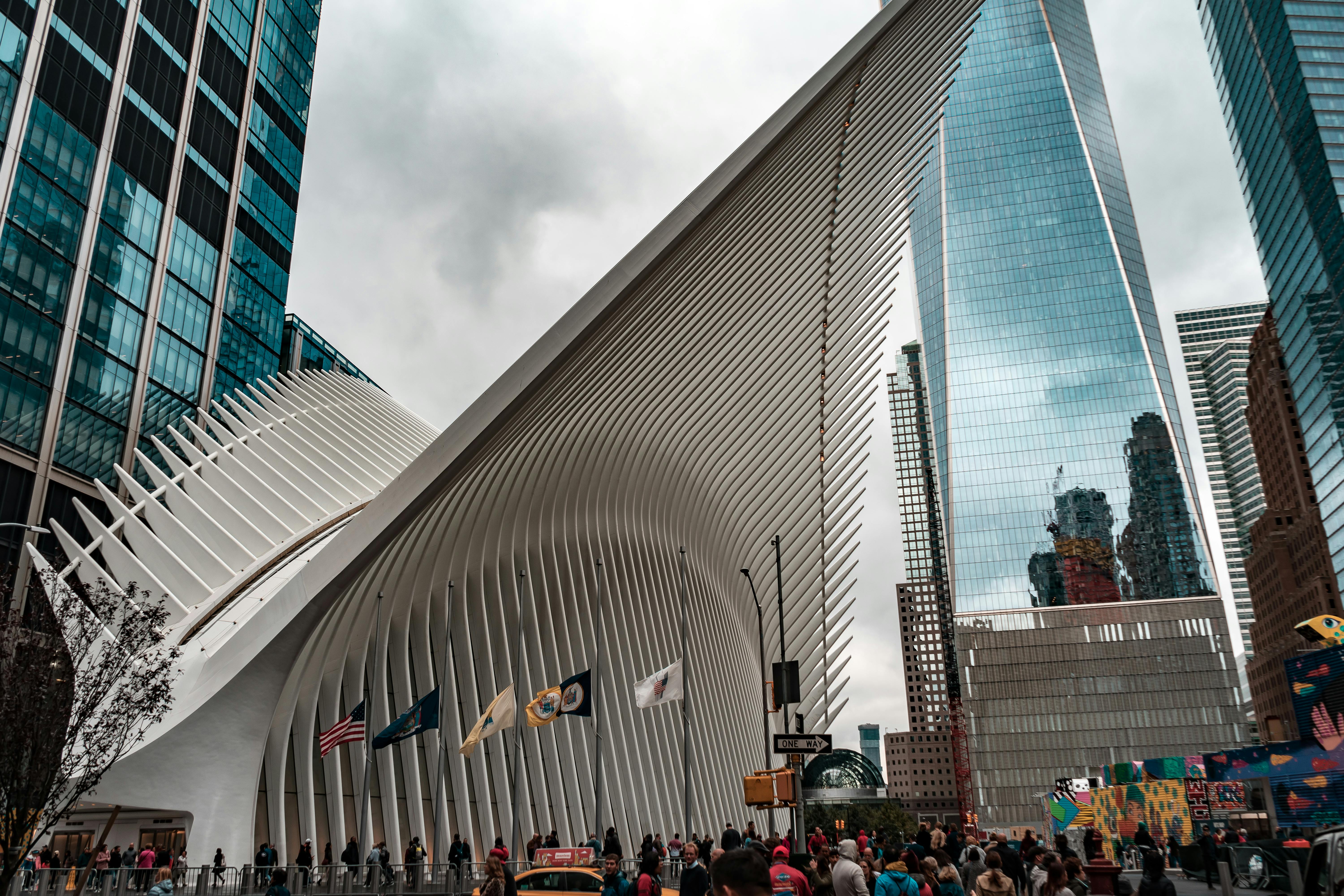 Photo of People Walking Near Buildings · Free Stock Photo