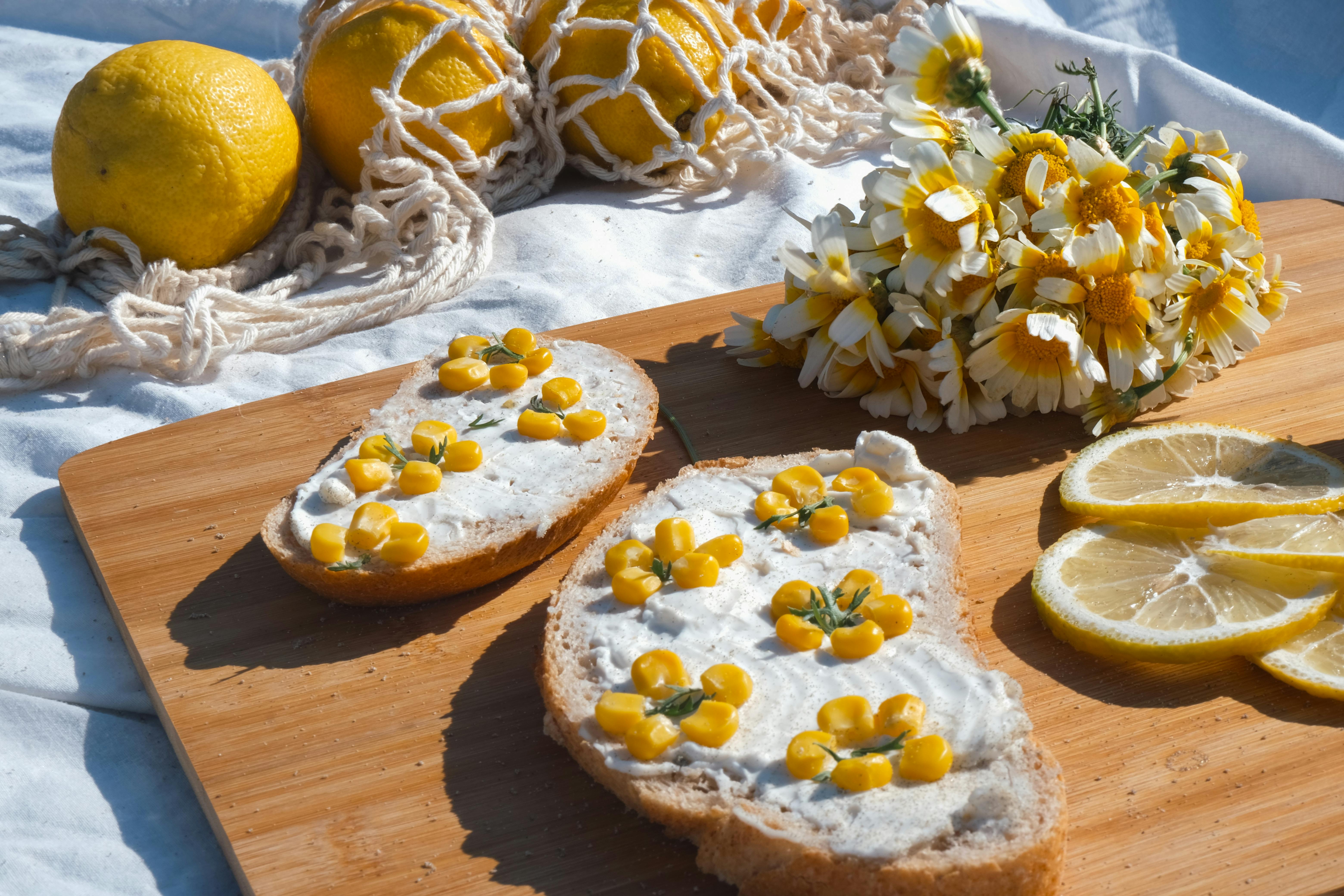 Food on Picnic in Sunlight · Free Stock Photo