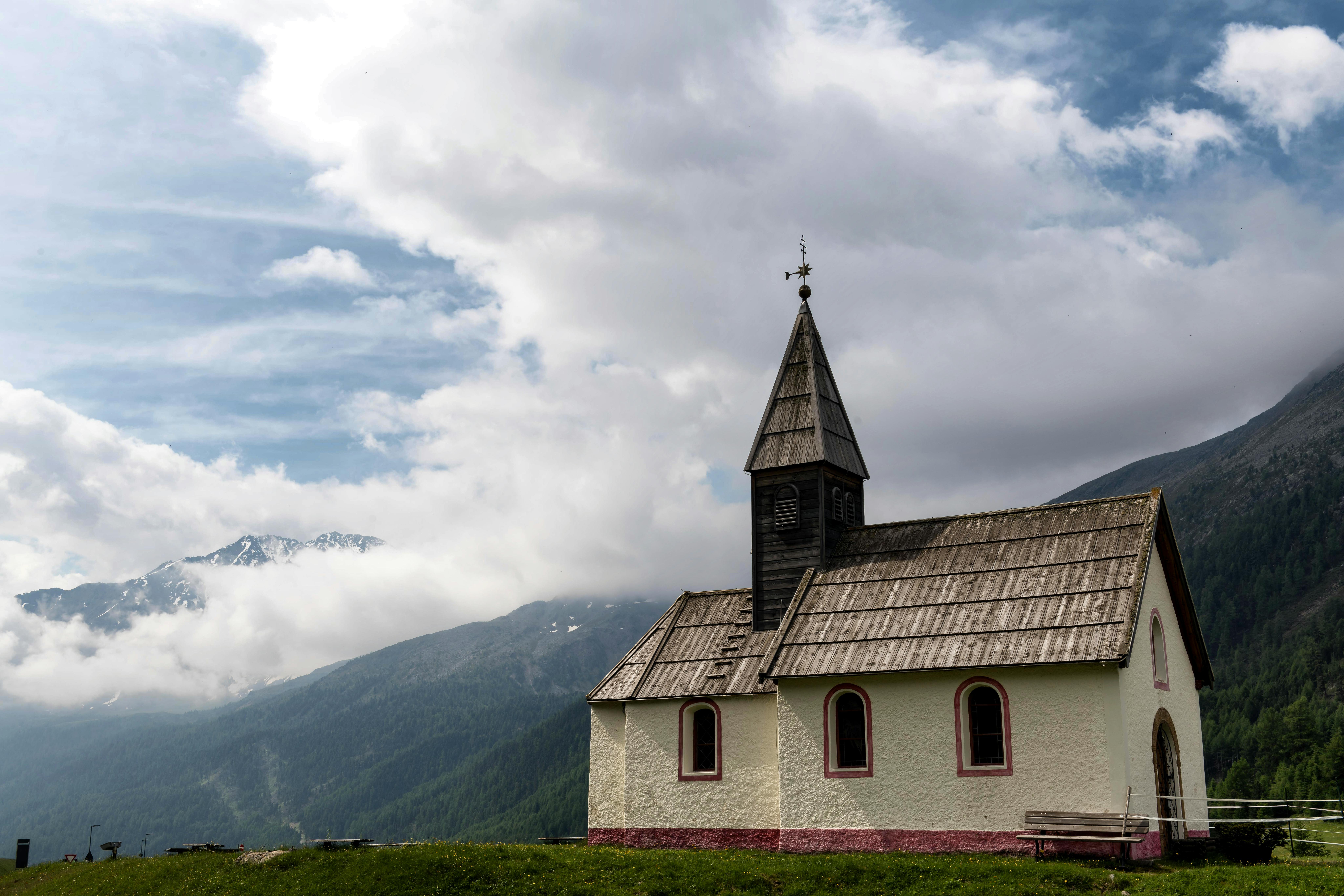 Small Church On a Hill · Free Stock Photo